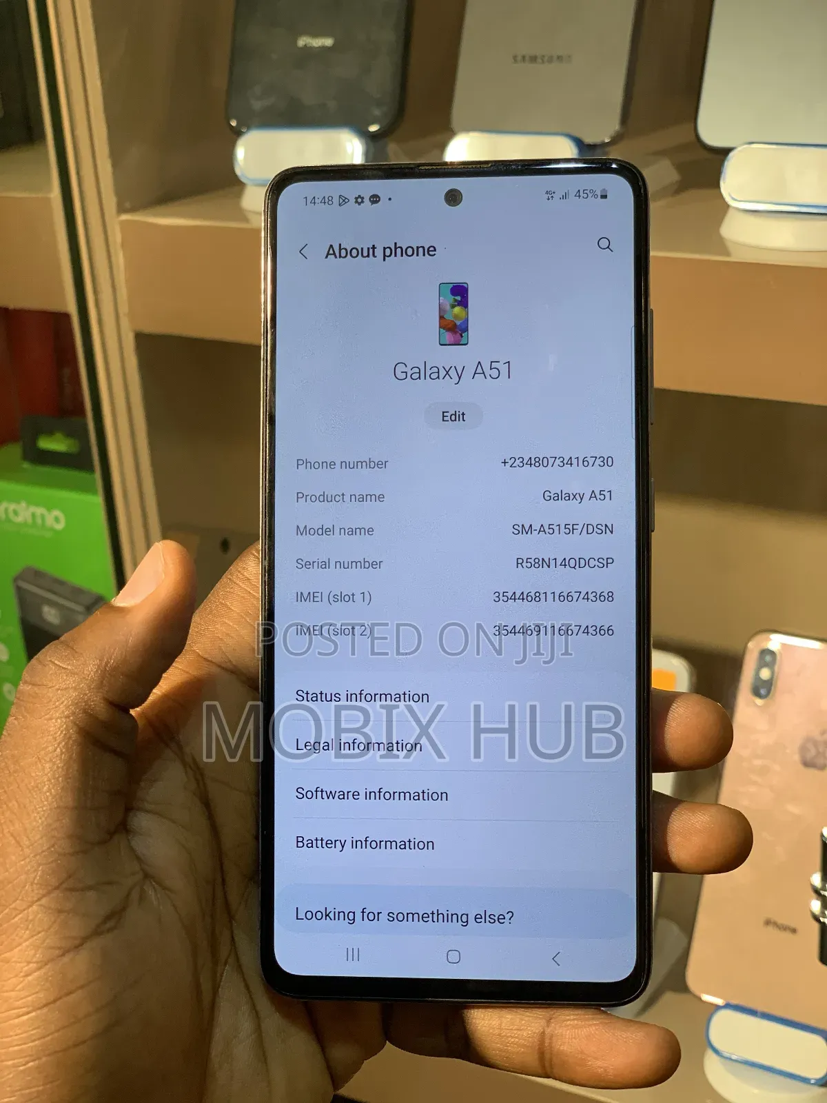 Samsung Galaxy A51 128 GB White in Benin City - Mobile Phones, Arinze ...