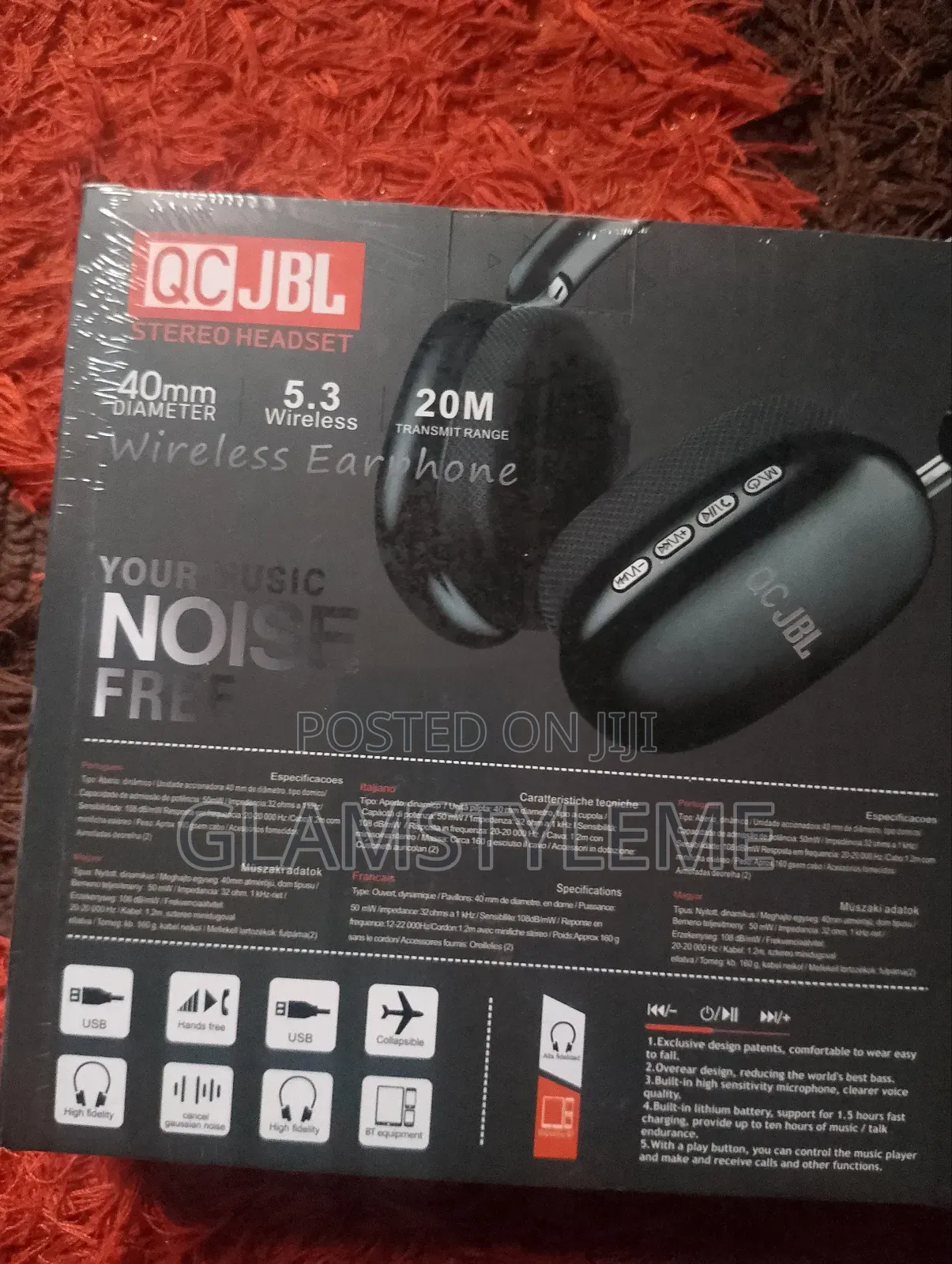 Noise Free Headphone in Magodo - Headphones, Nancy Mosindi | Jiji.ng