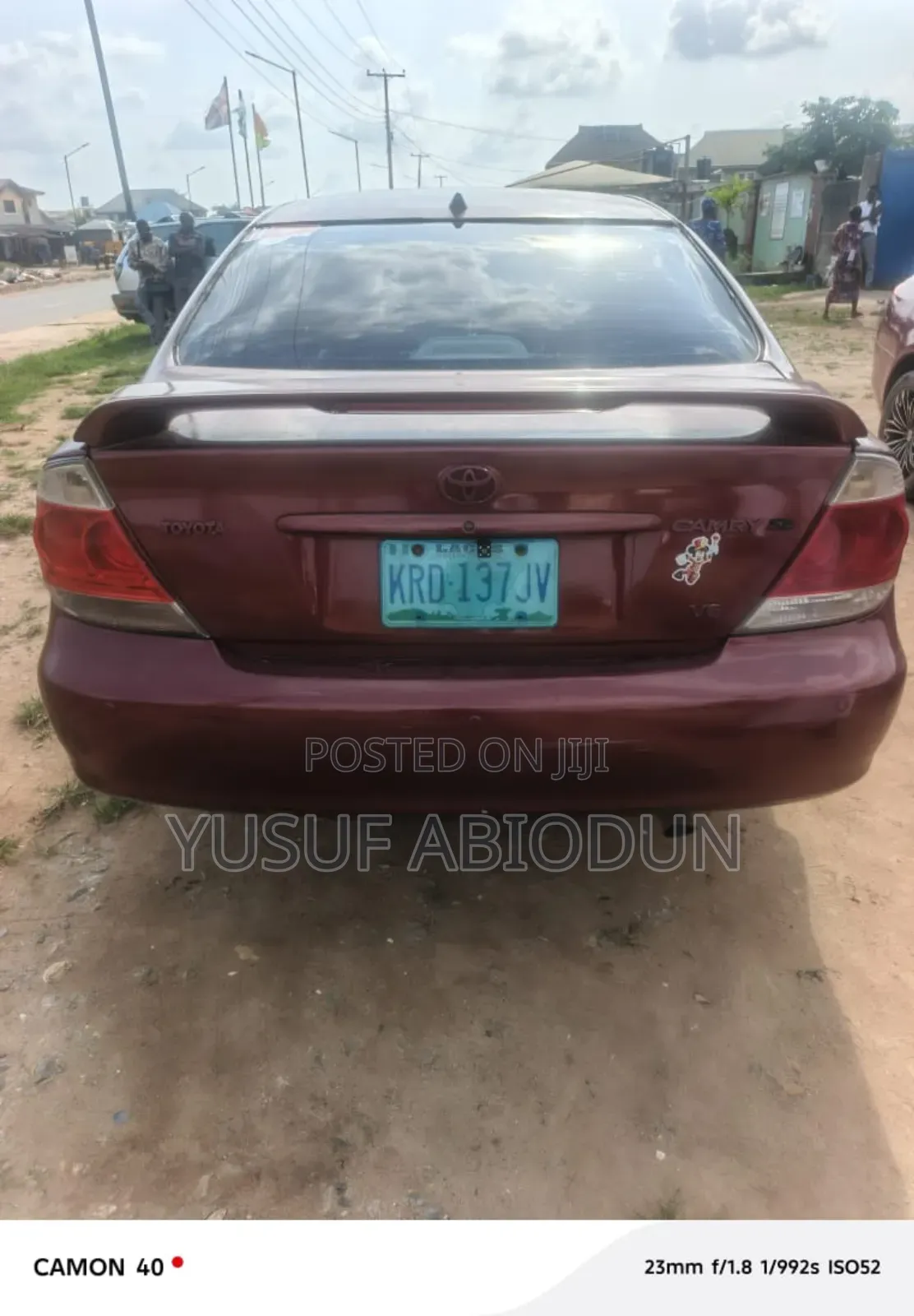 Toyota Camry SE V6 4dr Sedan (3.3L 6cyl 5A) 2005 Red in Ipaja - Cars ...