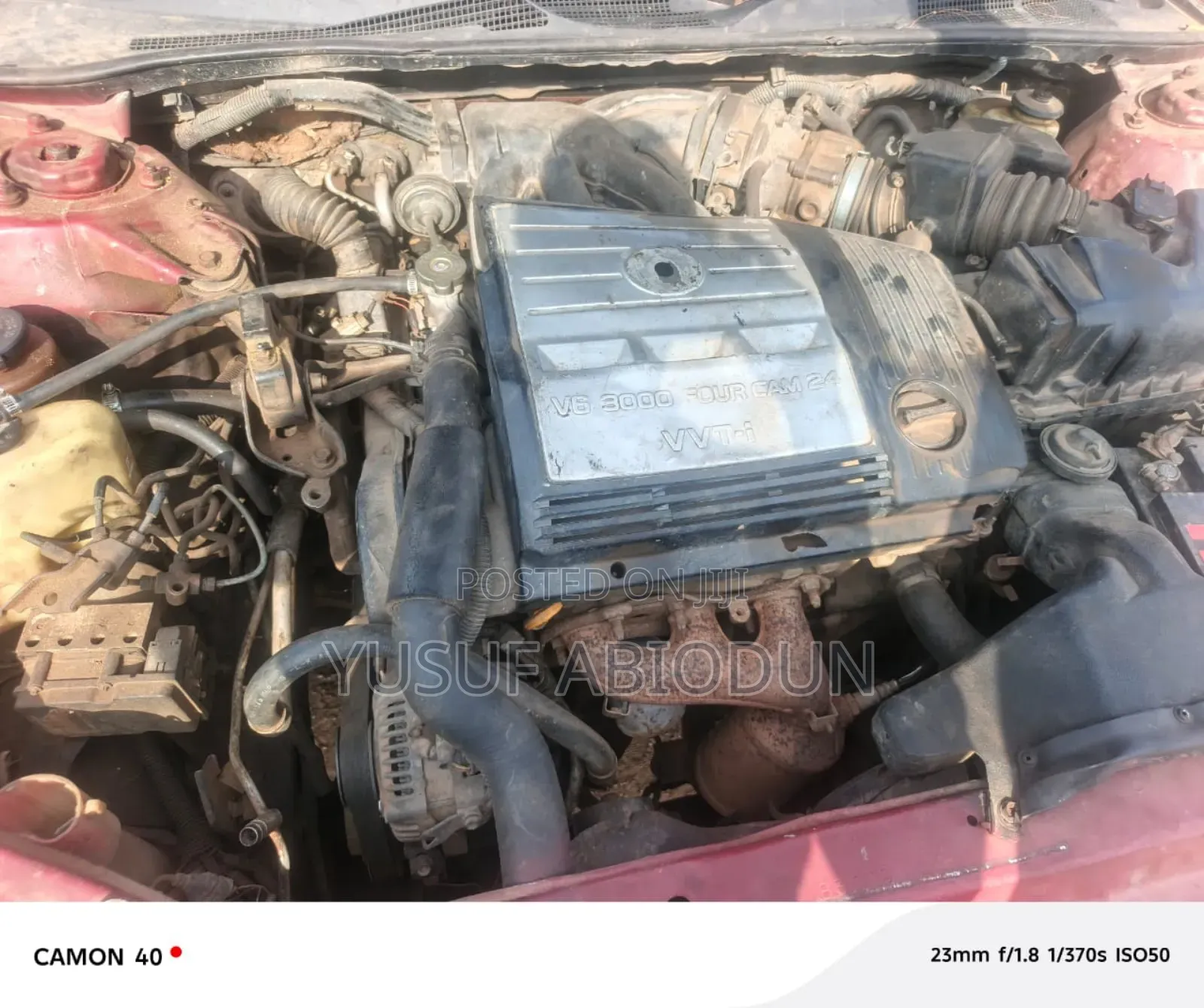 Toyota Camry SE V6 4dr Sedan (3.3L 6cyl 5A) 2005 Red in Ipaja - Cars ...