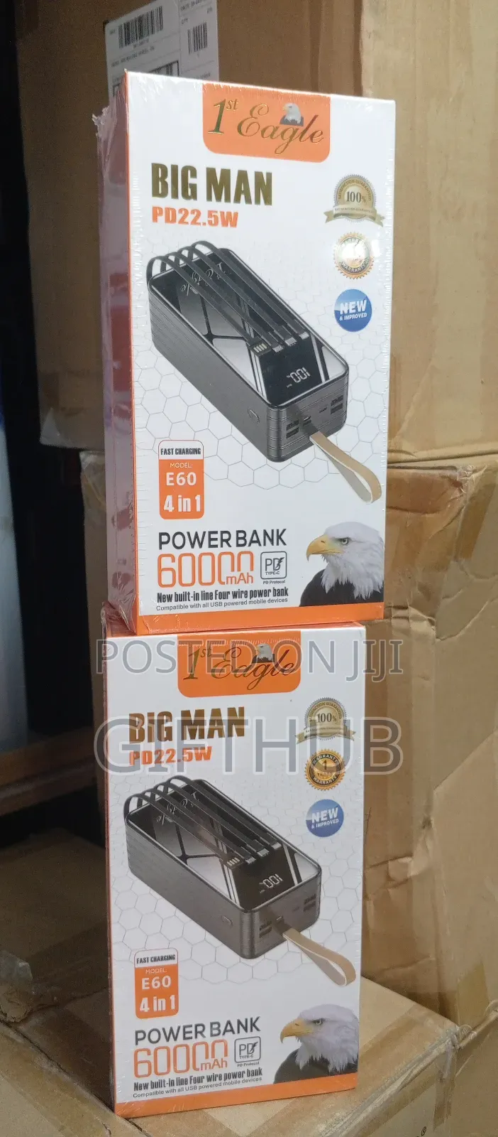 1st Eagle Big Man Power Bank 60000mah in Ikeja - Accessories for Phones & Tablets, Gifthub ...