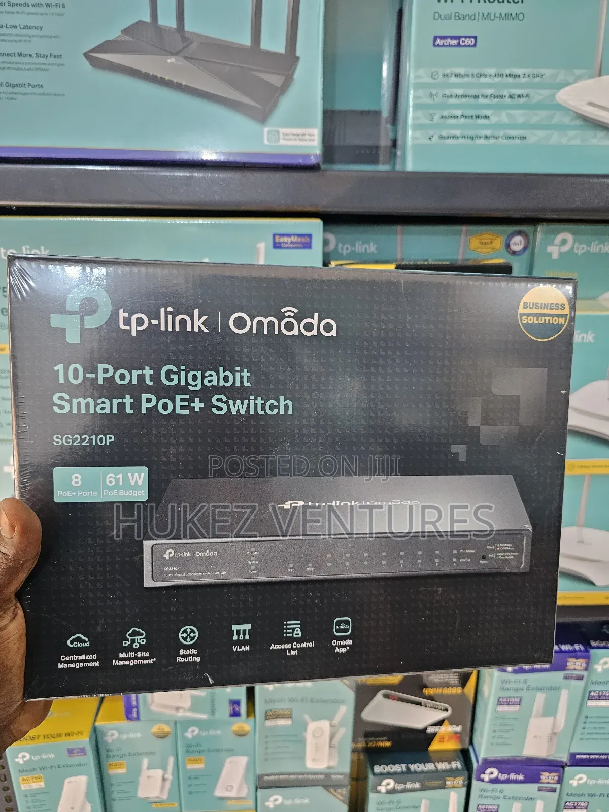 Tplink Jetstream 10 Port Gigabit Smart Poe+ Switch in Ikeja ...