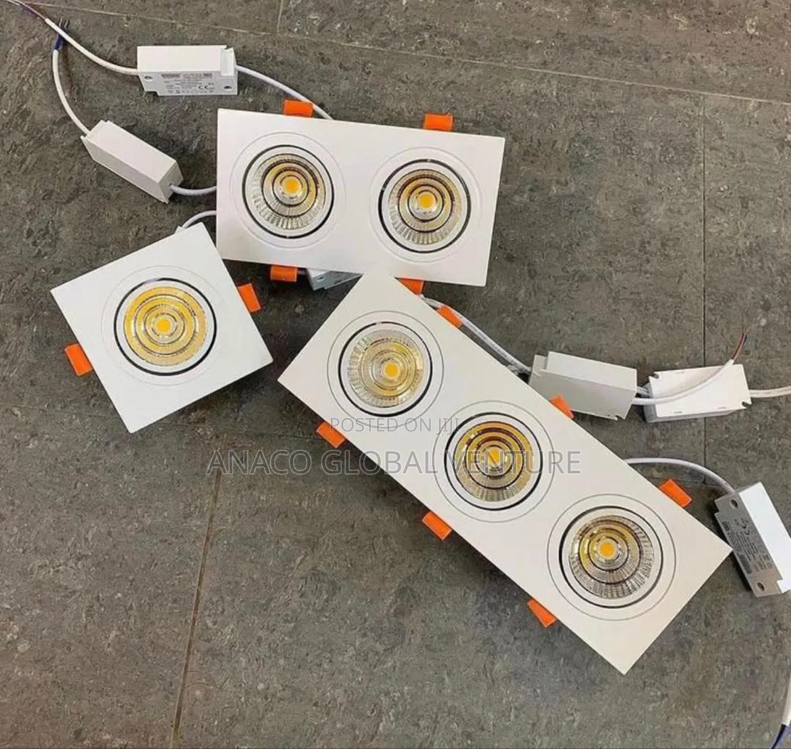 Modern Led Spotlights Available Single, Double and Triple Face 3 Color ...