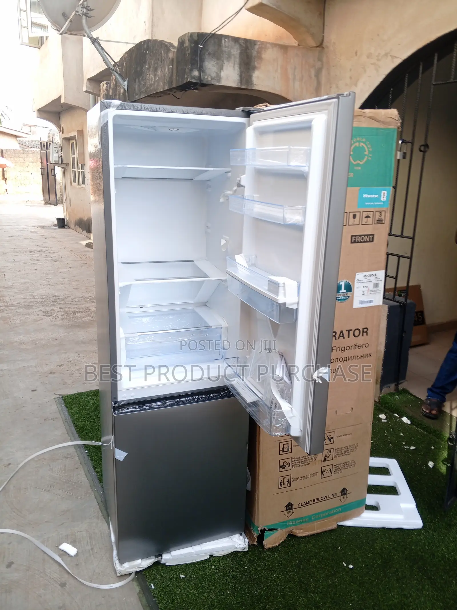 Brand New Hisense 264l Bottom Freezer Fridge Rd-35dcb-Rd With Dispense ...