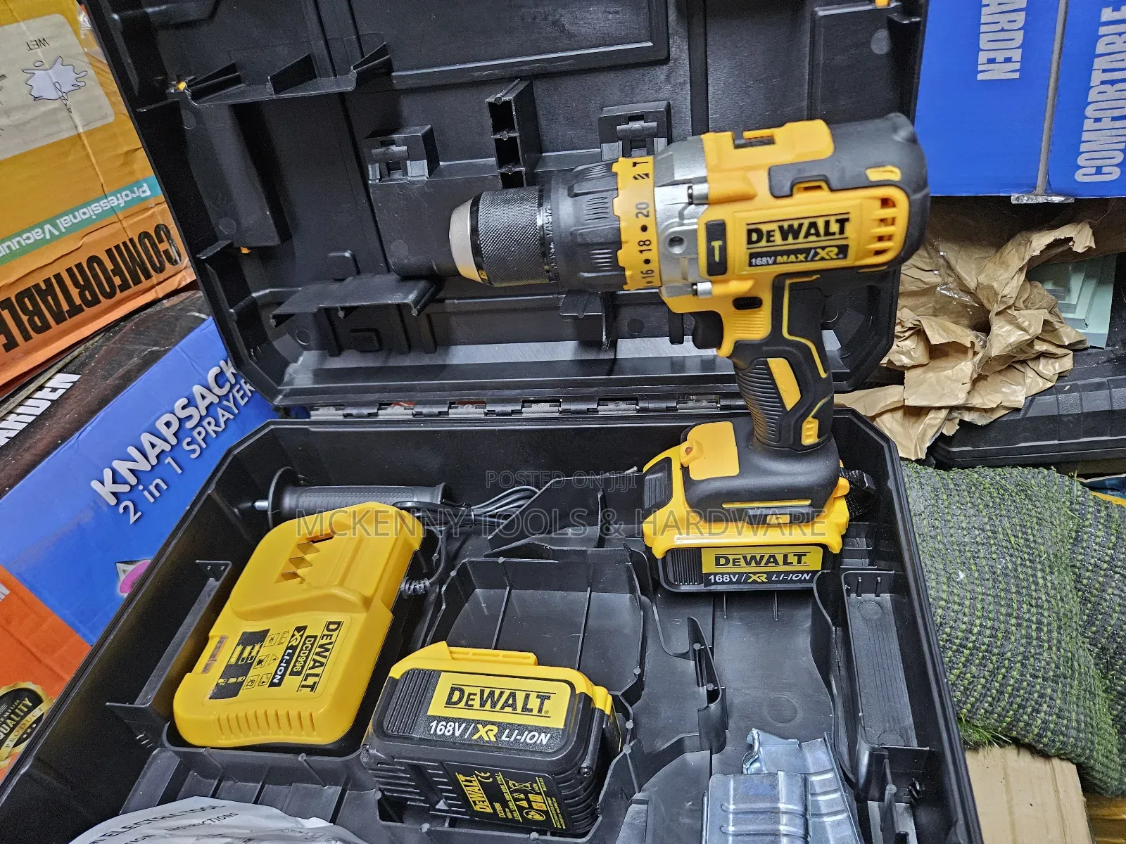 Dewalt Dcd796p2 18v Xr Brushless Hammer Drill Kit. in Lagos Island (Eko ...