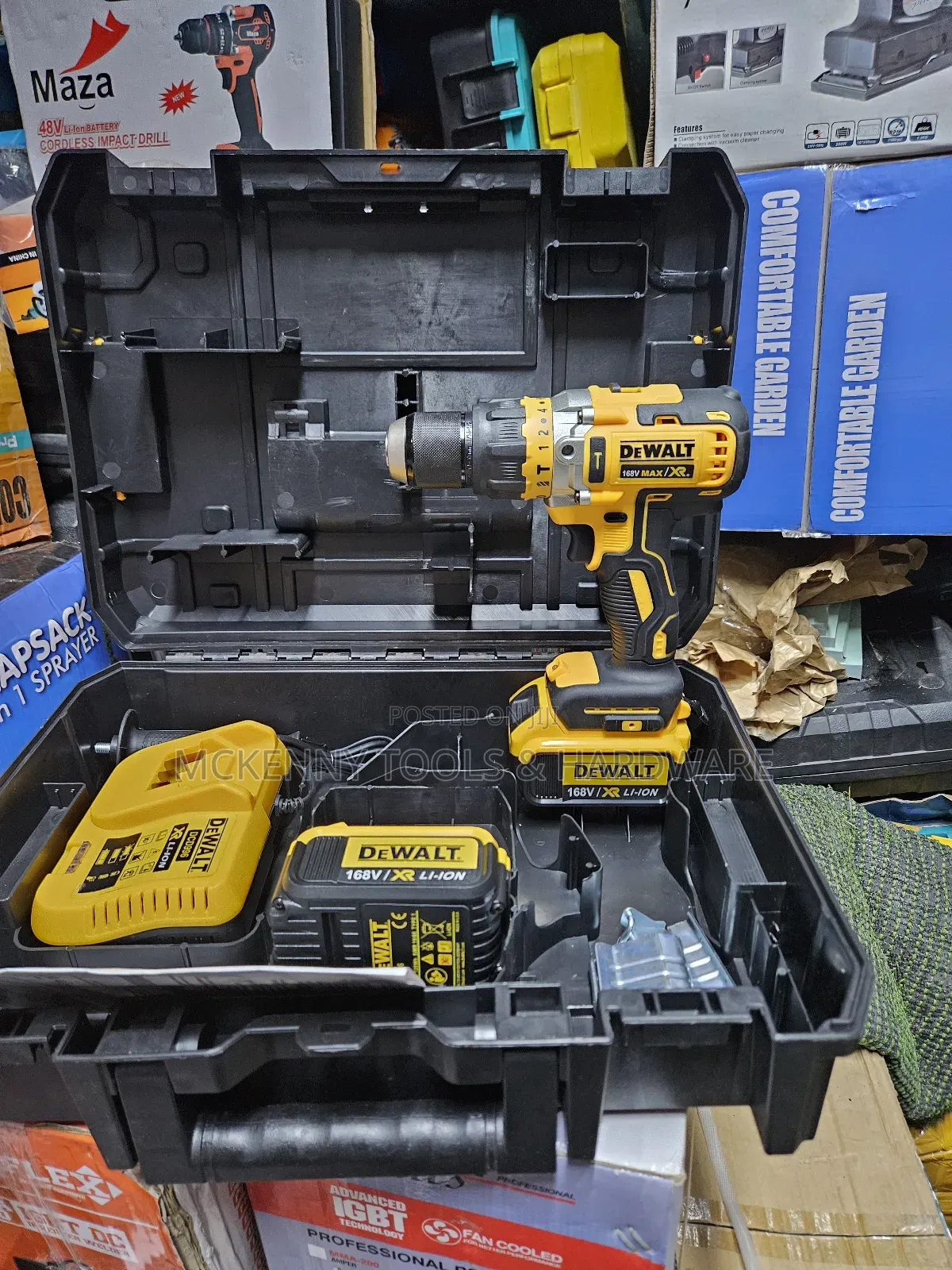 Dewalt Dcd796p2 18v Xr Brushless Hammer Drill Kit. for sale - Mckenny ...