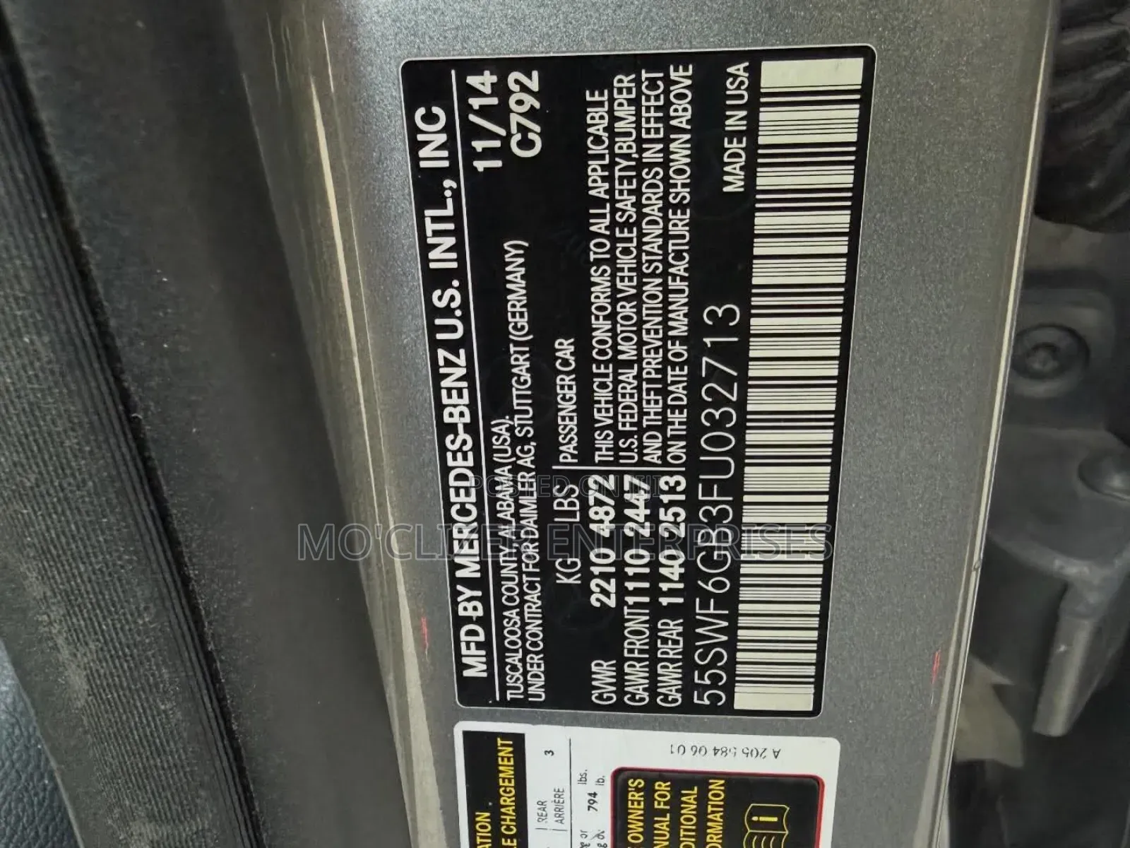 Mercedes-Benz C400 4Matic AWD Sedan (3.0L V6 7A) 2015 Gray in Lekki ...