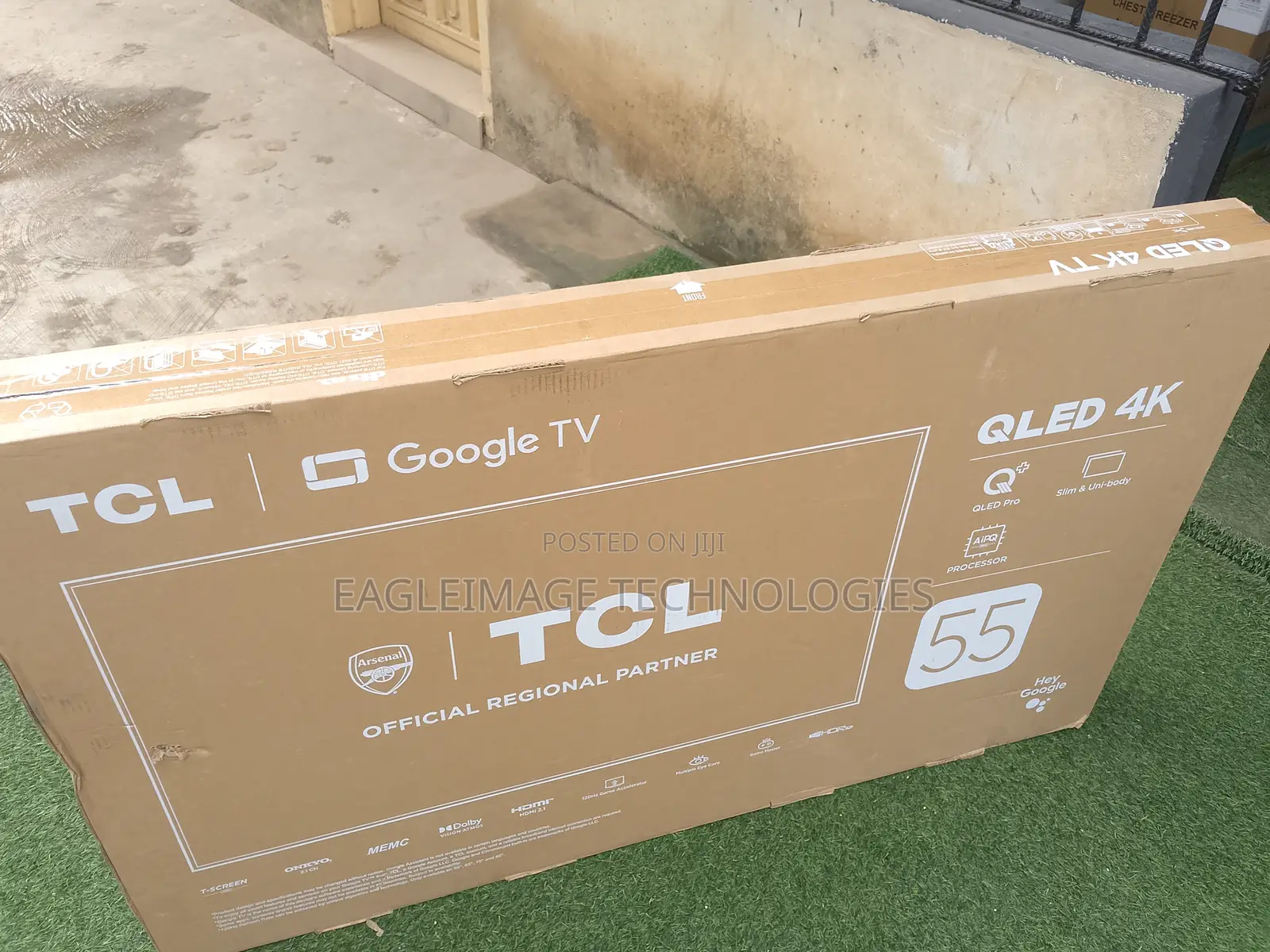 New Sealed TCL 55 Inches Qled Uhd Android Tv in Magodo - TV & Video ...