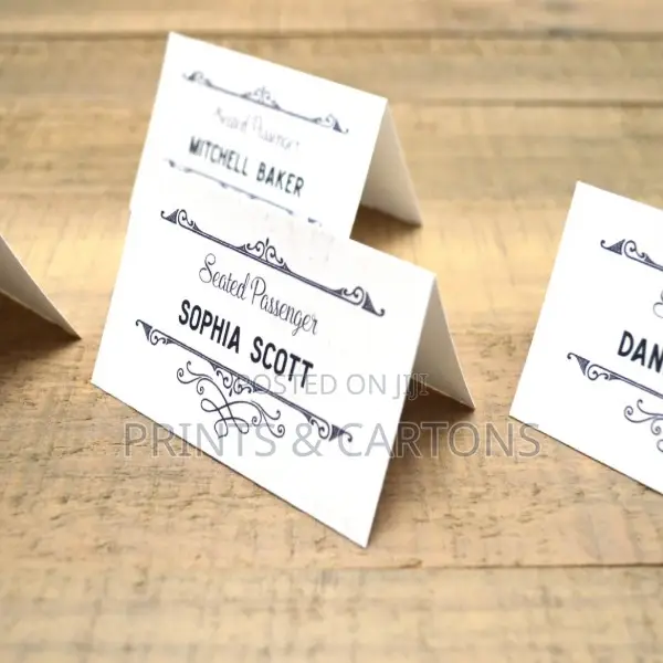 Printed Reserved Table Tag for sale - PRINTS & CARTONS Price: Contact ...
