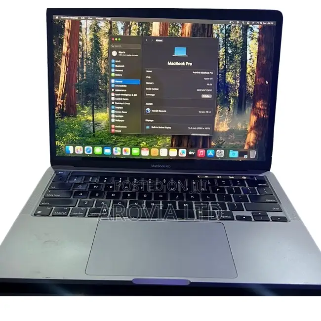 Laptop Apple MacBook Pro 2021 M1 16GB Apple M1 SSD 512GB in Central ...