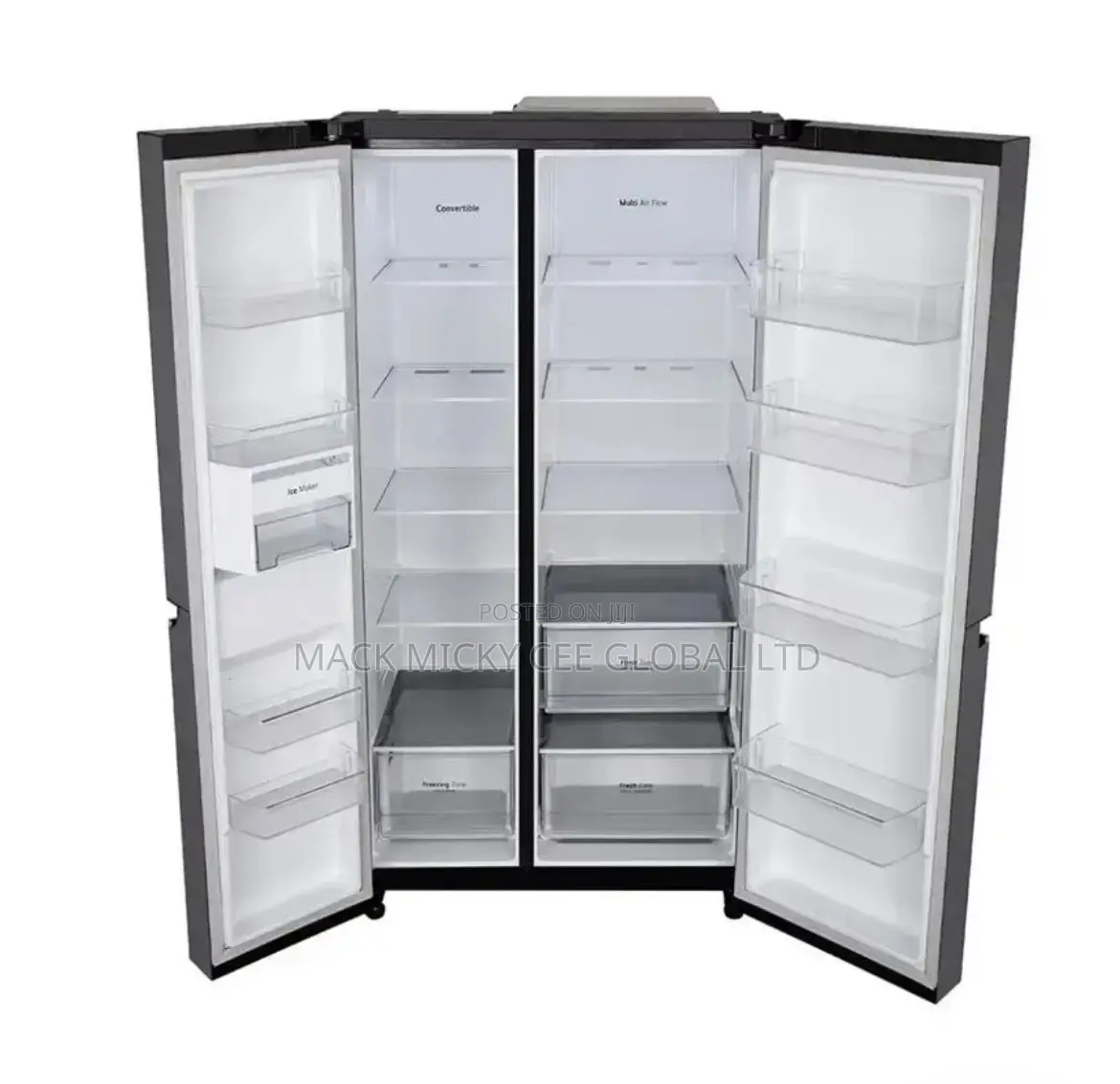 Lg SXS Refrigerator 674l (Gc-B257kqjw) Matte Black Finish in Wuse ...