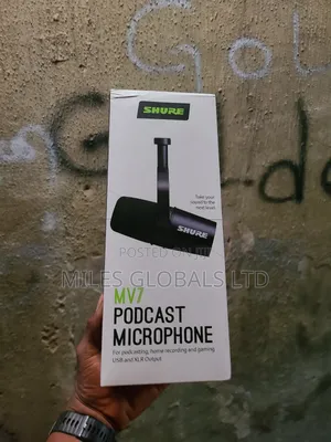 Shure Podcast Microphone Mv7 in Ojo - Musical Instruments & Gear, Miles ...