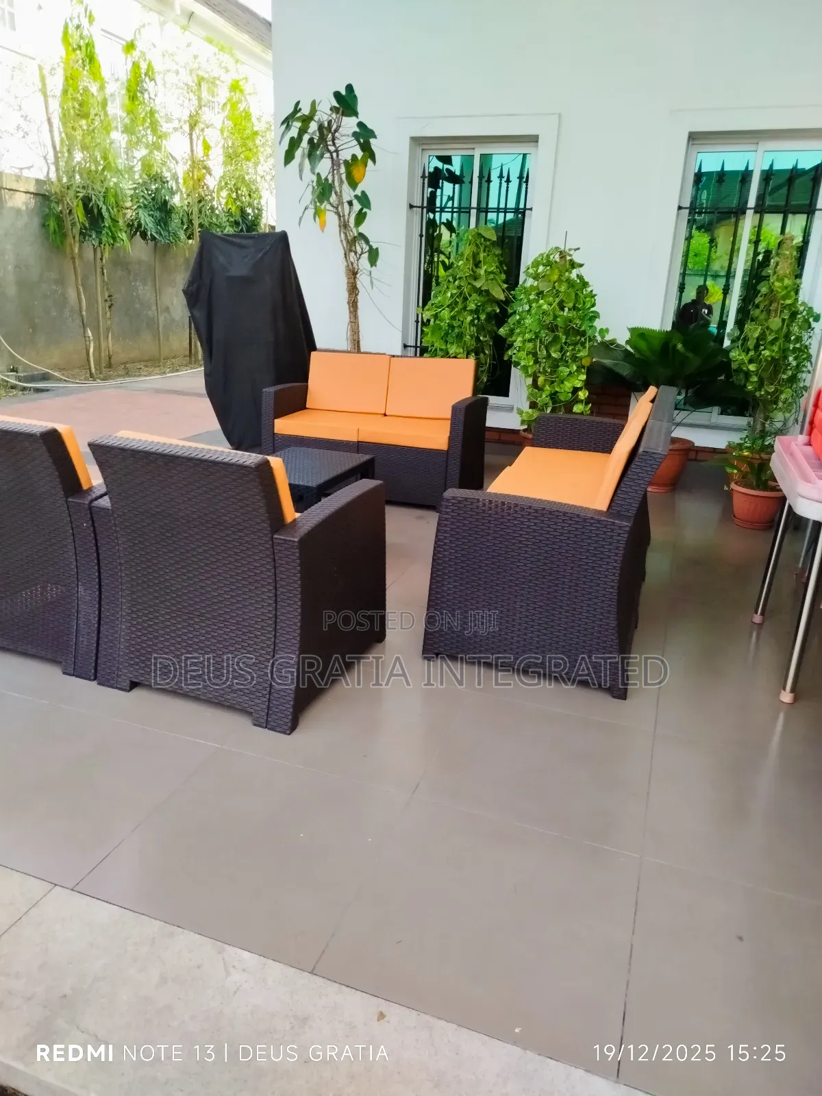 Outdoor Rattan Sofa Chair Set With Cushion For Garden & Patio in Port ...