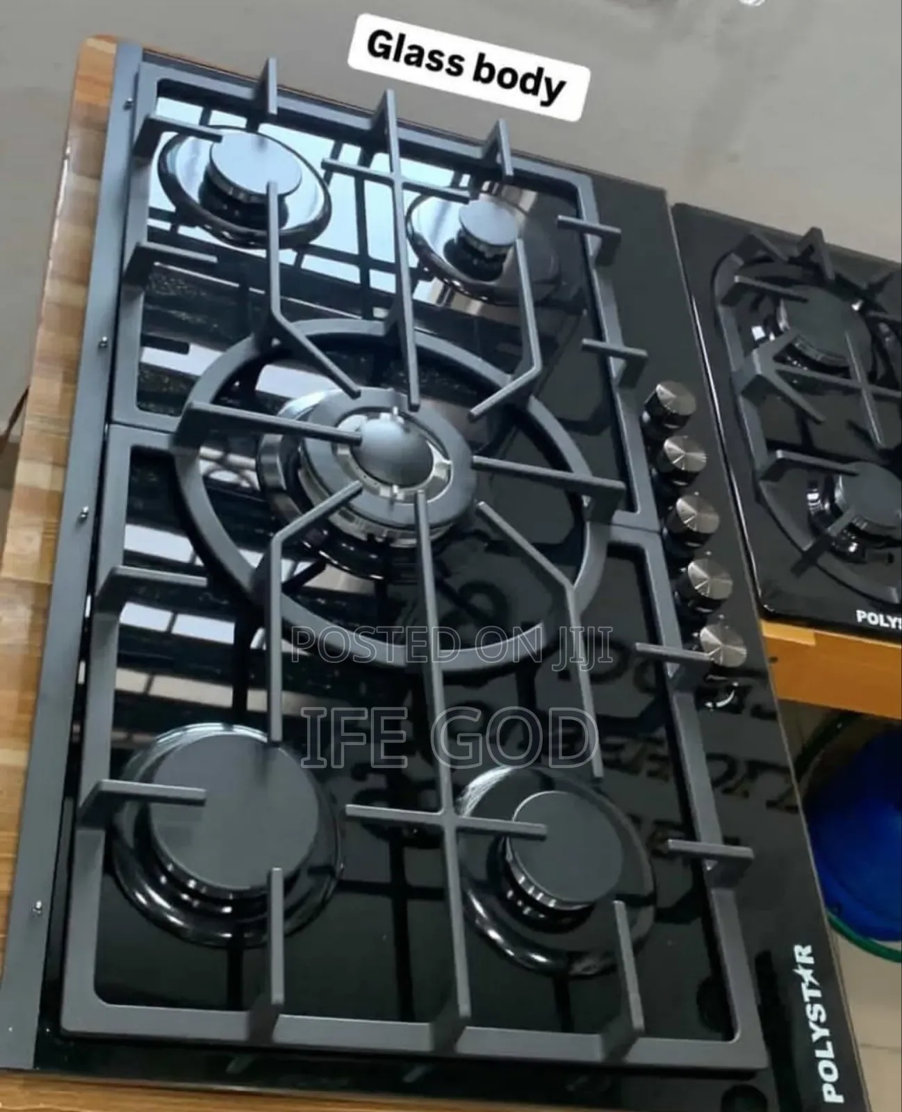 Original Polystar Built-in 5 Burners Gas Cooker Hob 60x90cm Copper in ...