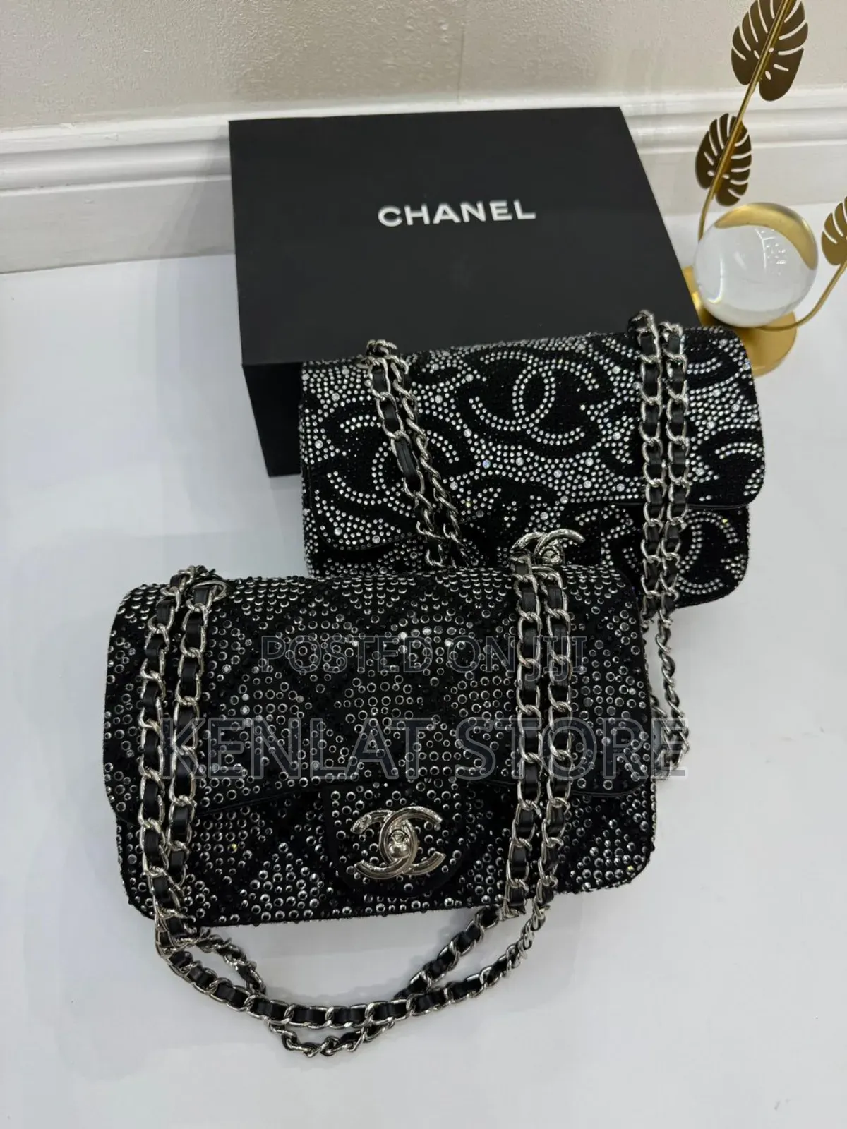 Crystal Studded Bag in Ikeja - Bags, Kenlat Store | Jiji.ng