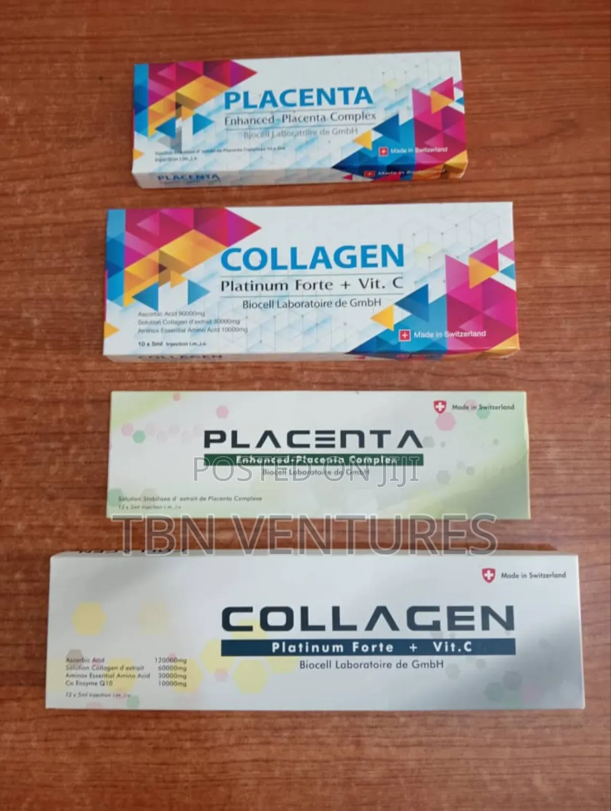 Biocell Collagen Platinum Forte + Vit C Placenta Injections for sale ...