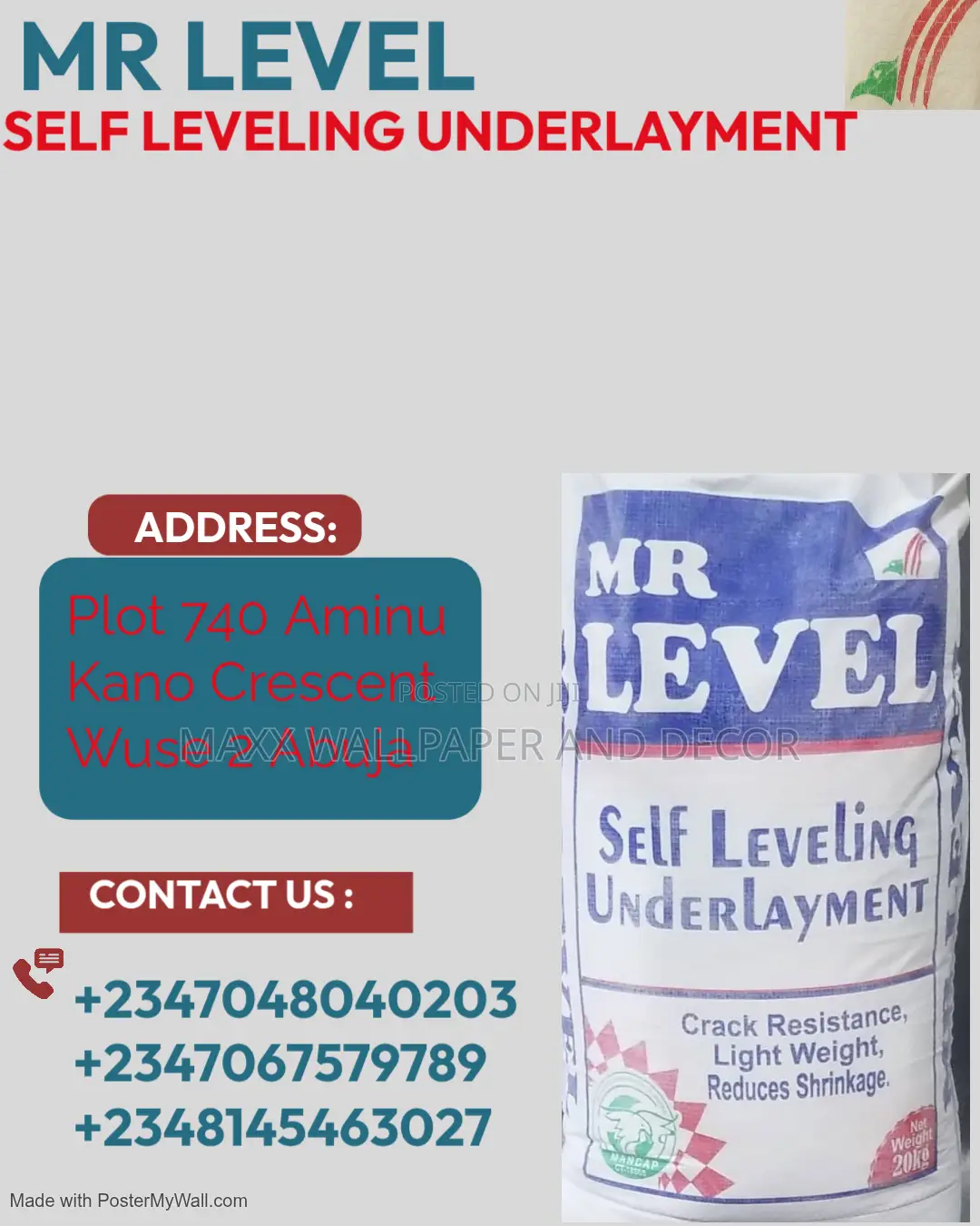 Mr Level Best Base For Tiles, Vinyl, Spc Laminate Floors in Nyanya ...