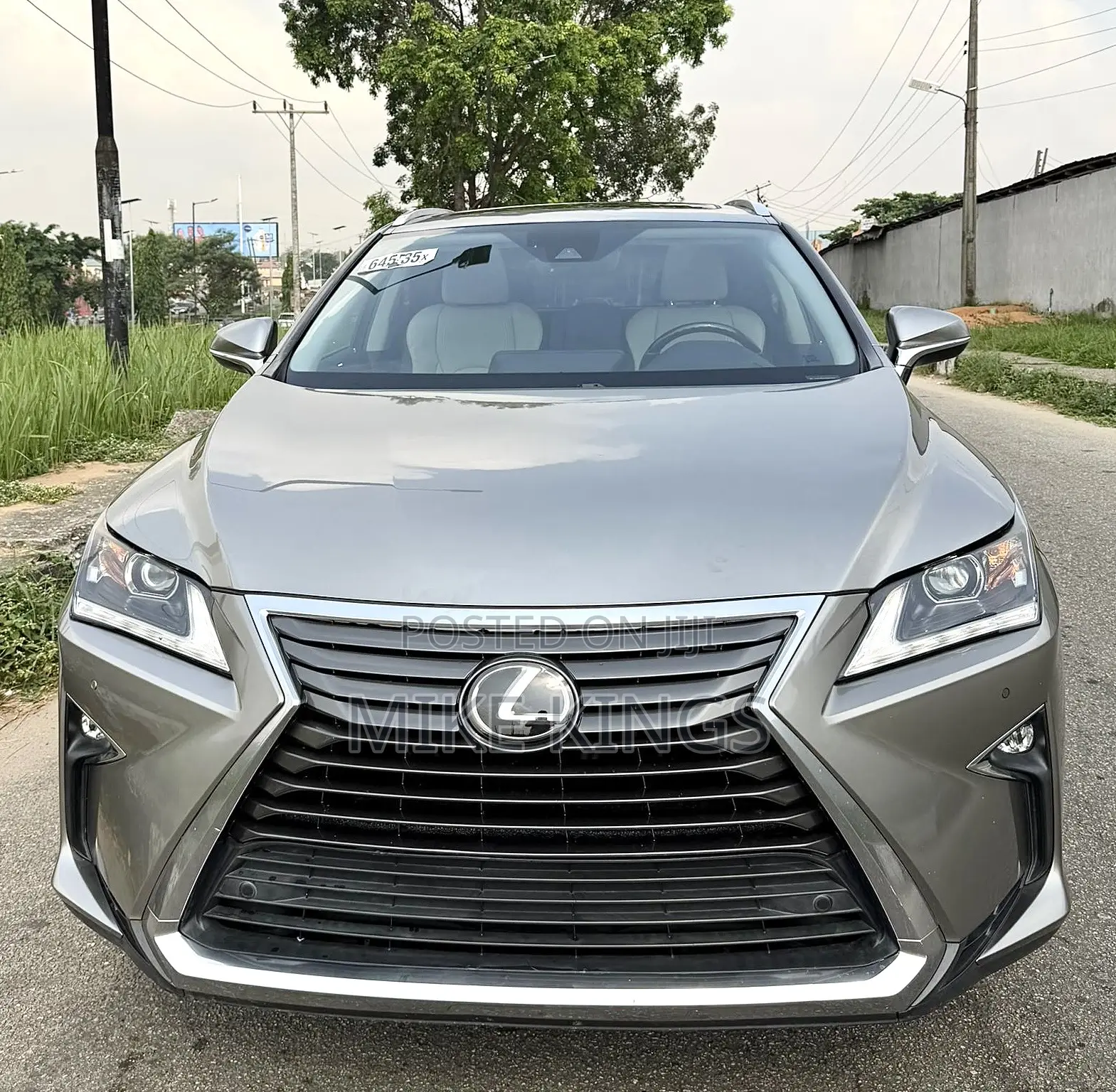 Lexus RX 350 2017 Gold in Lagos State - Cars, Mike Kings | Jiji.ng