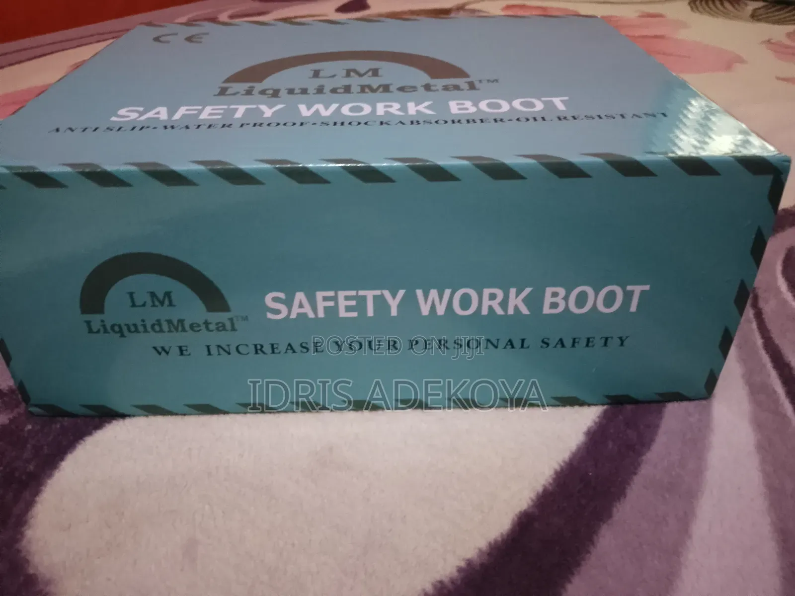 Safety Boot (Liquid Metal) in Apapa - Shoes, Idris Adekoya | Jiji.ng
