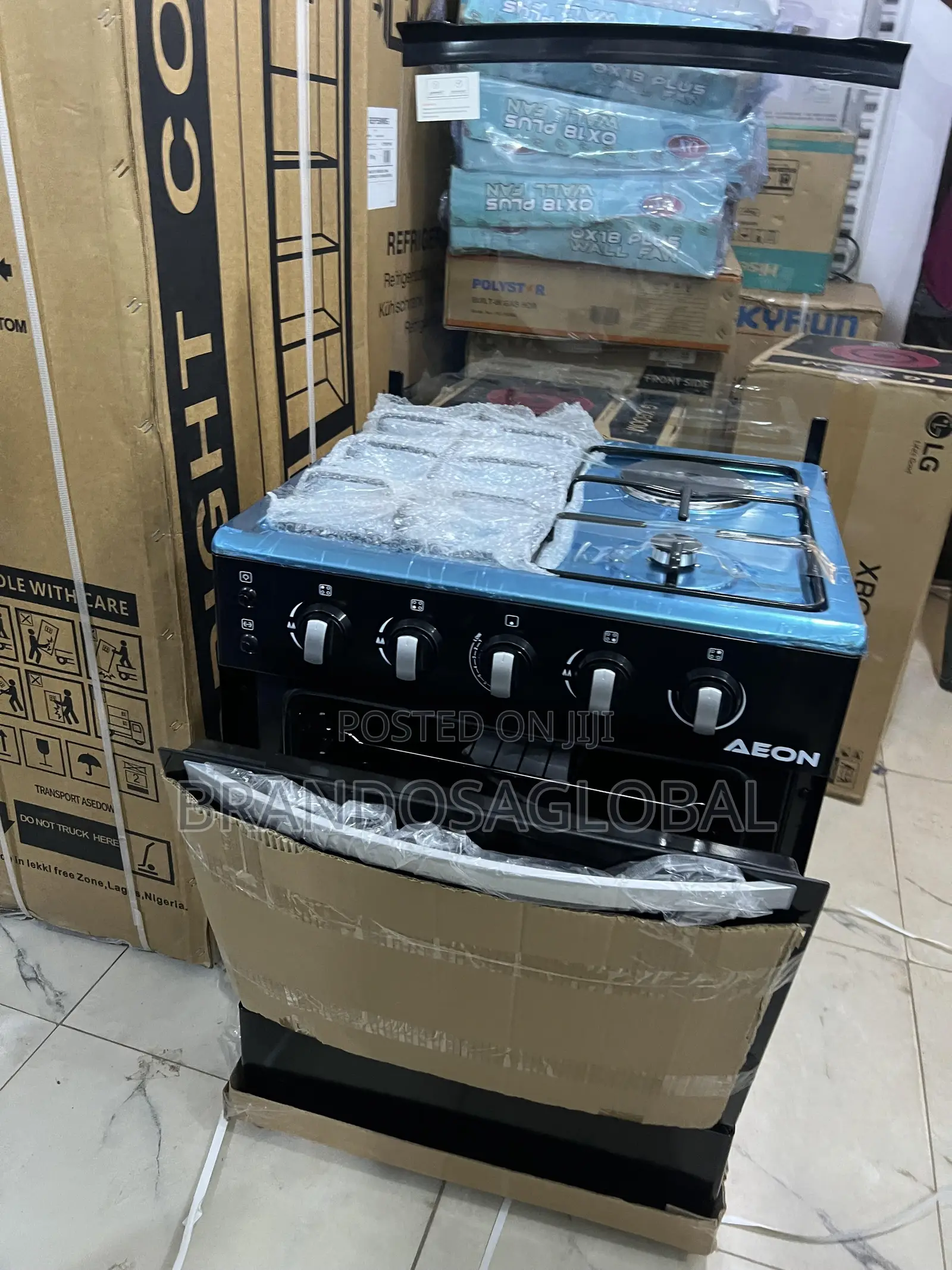 Aeon Agc6031r 3+1 Standing Cooker With Safe Burner Design in Tarkwa Bay ...