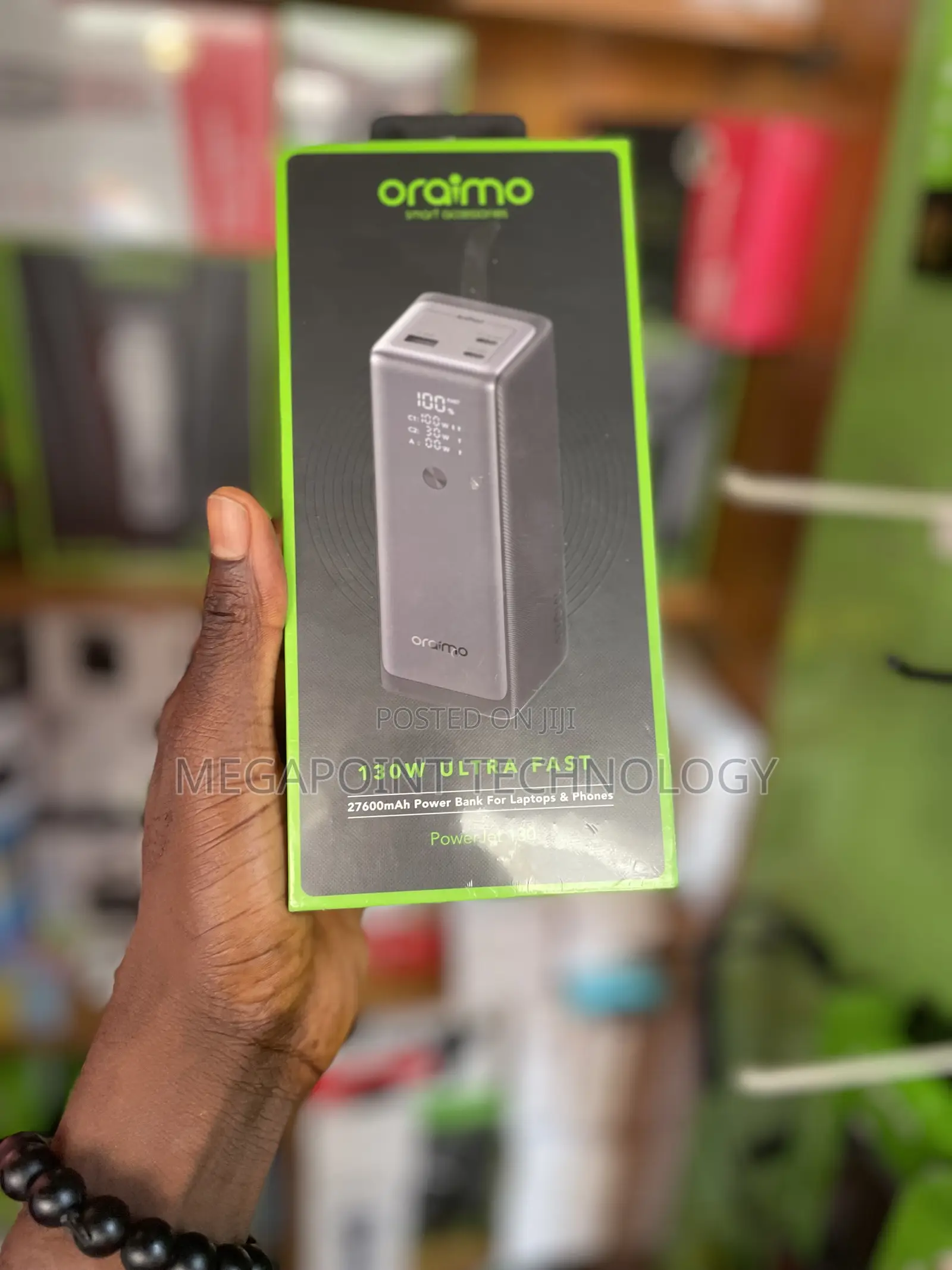 Oraimo 27,600mah Powerjet 130w Ultra Fast Powerbank in Ikeja ...
