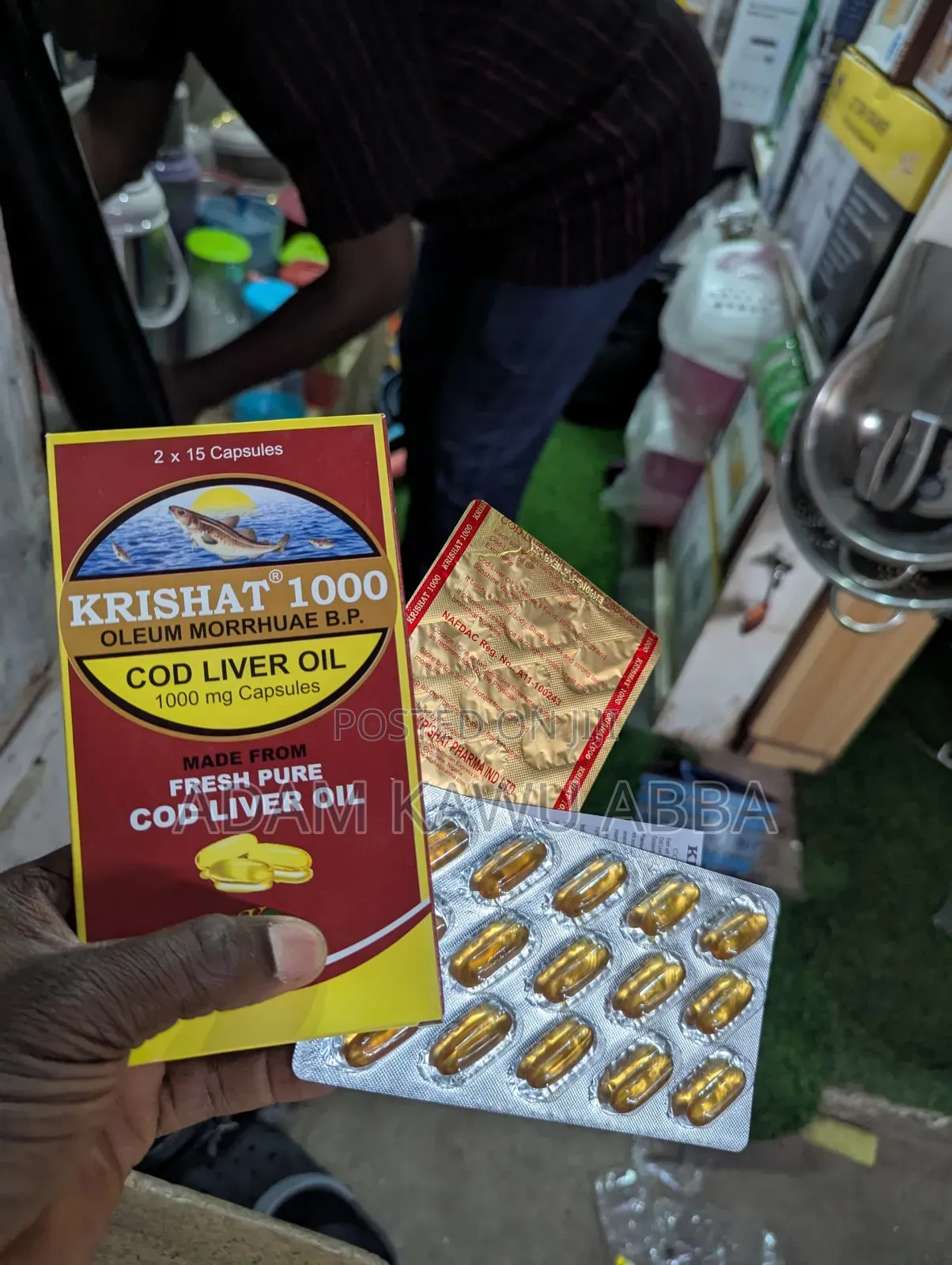 Cod Liver Oil 1000mg in Fagge - Vitamins & Supplements, Adam Kawu Abba ...