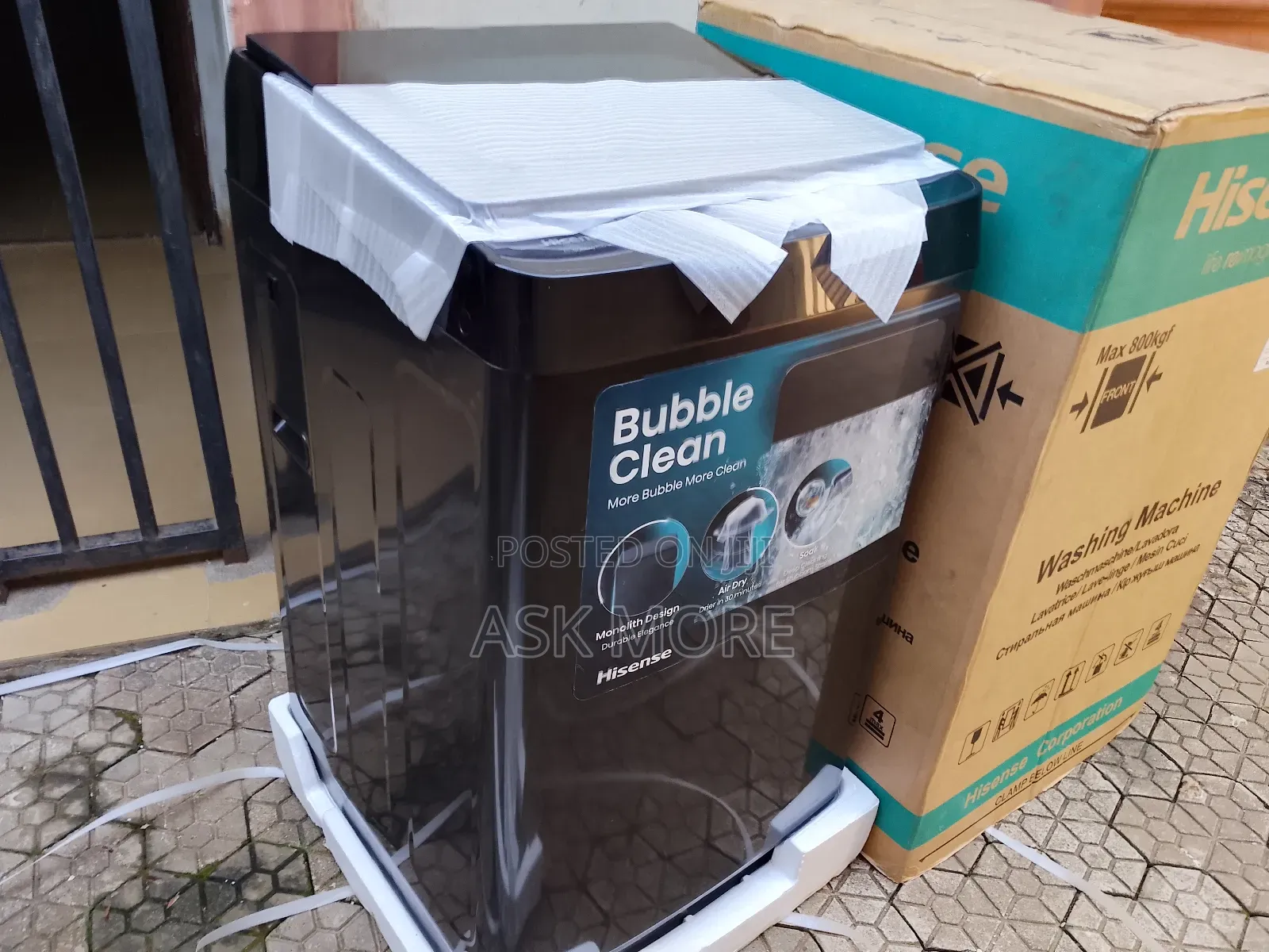 Super Strong Hisense 9kg Washing Machine in Mushin - Home Appliances ...