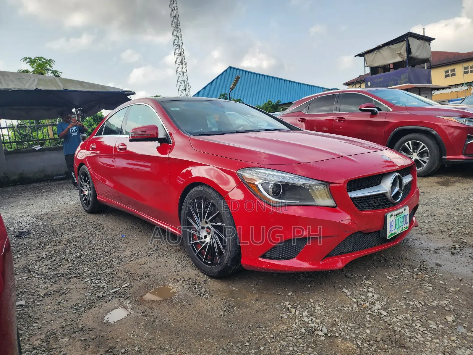 Mercedes-Benz CLA-Class CLA 250 4MATIC Sedan 2015 Red in Port-Harcourt ...