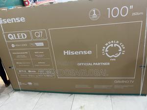 Hisense Tv Qled 100 Inch Q7q Smart 144hz VRR Qled Gaming Tv in Ajah ...