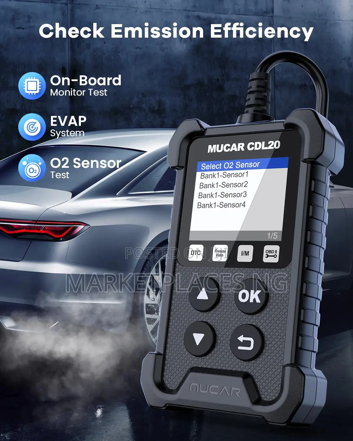 2025 Mucar Cdl20 Obd2 Car Diagnostic Scanner|Read Clear Engine Codes in ...