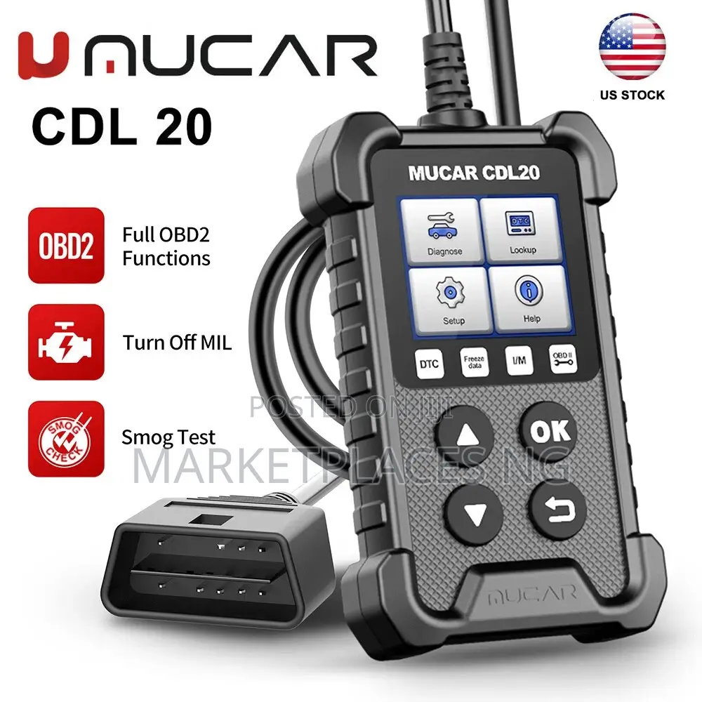 2025 Mucar Cdl20 Obd2 Car Diagnostic Scanner|Read Clear Engine Codes in ...
