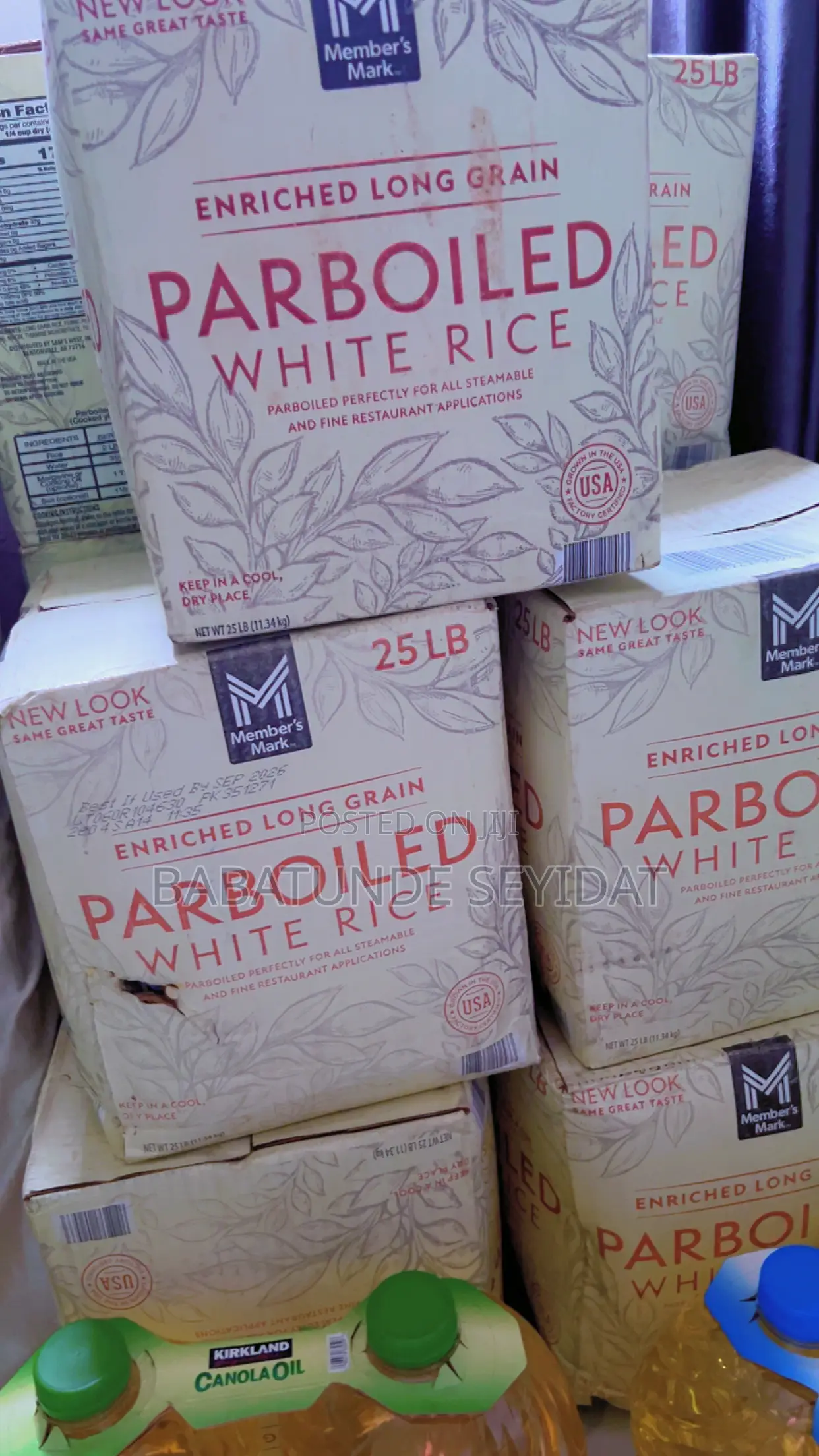 Member’S Mark Parboiled White Rice (11.34kg ) in Ikotun/Igando - Food ...