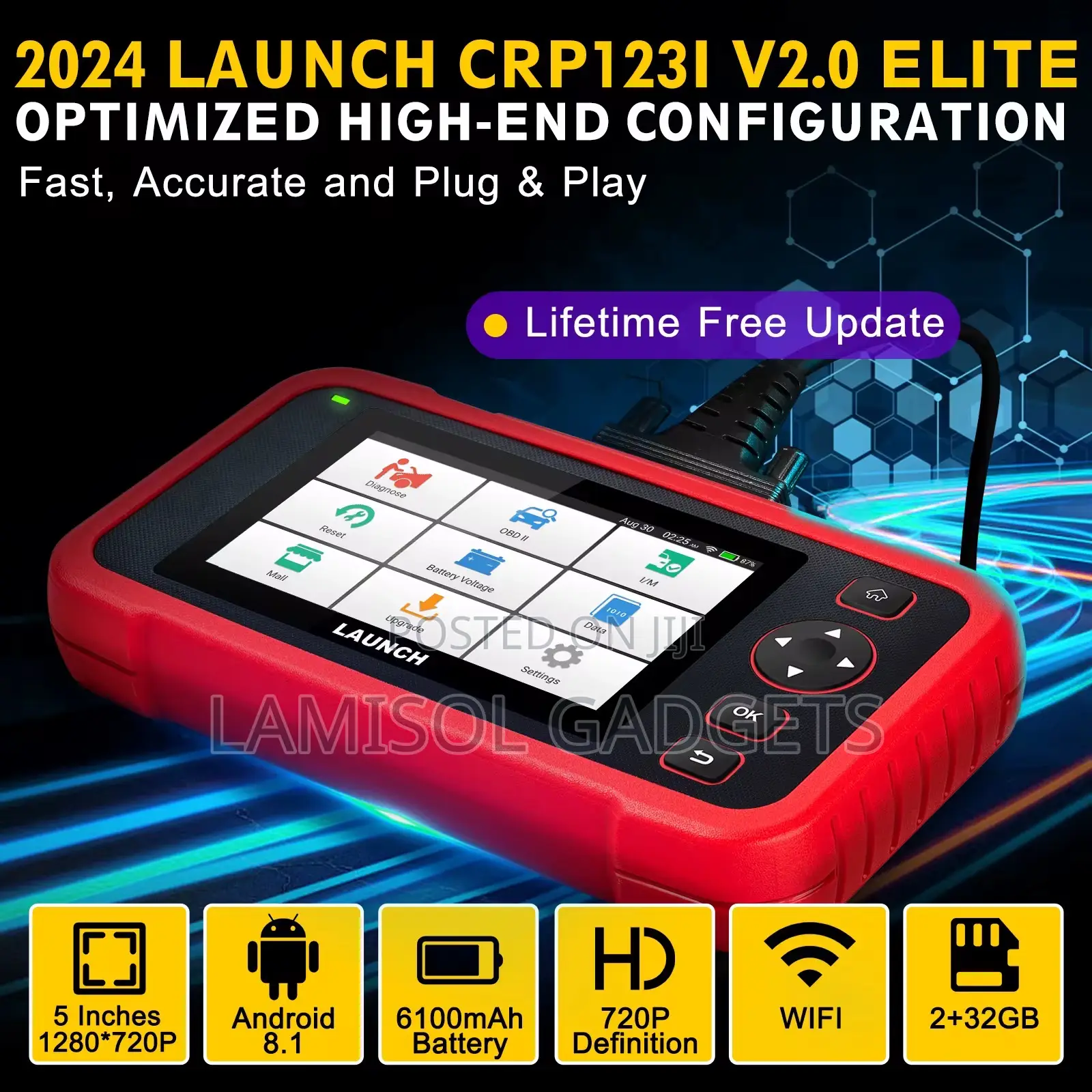 Launch Creader Professional Crp123iv in Ojodu - Vehicle Parts ...