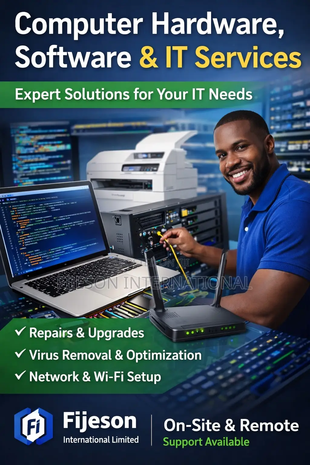 Professional Computer Hardware, Software Network Services in Enugu ...