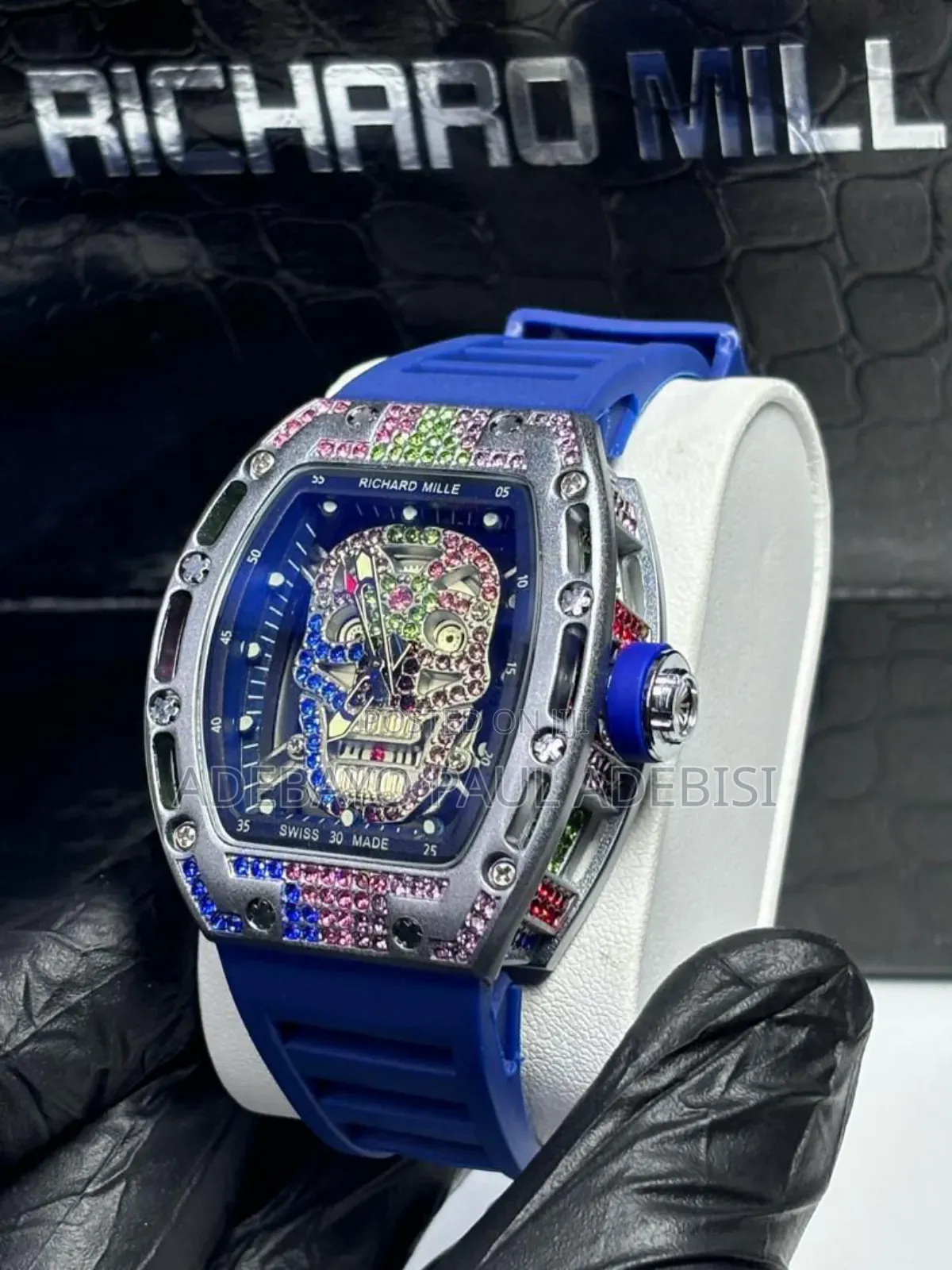 Richard Mille Skull Watch (Free Delivery) in Alimosho - Watches ...