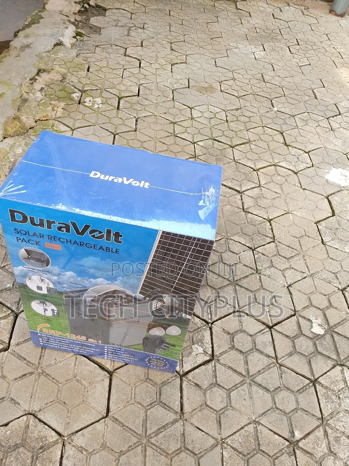 Compact Home Duravolt Solar Rechargeable Pack SRP-1245 in Ojota ...