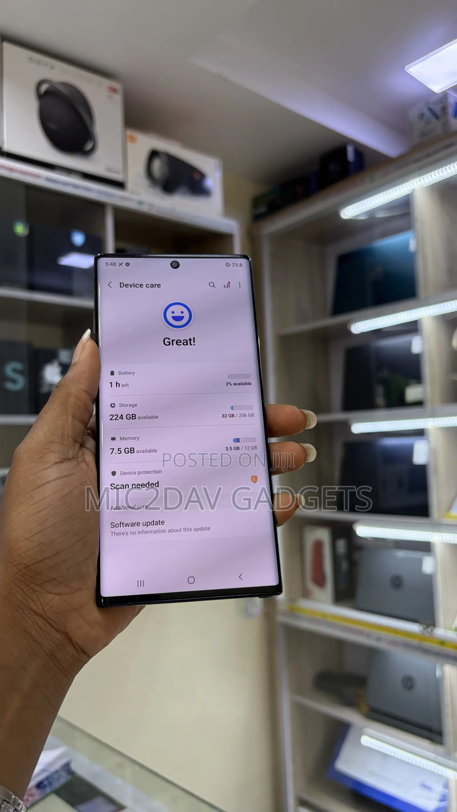 Samsung Galaxy Note 10 Plus 256 GB Black in Wuse 2 - Mobile Phones, Mic ...