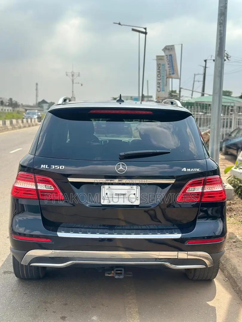 Mercedes-Benz M Class ML350 4dr SUV (3.5L 6cyl 7A) 2015 Black in Ikeja ...