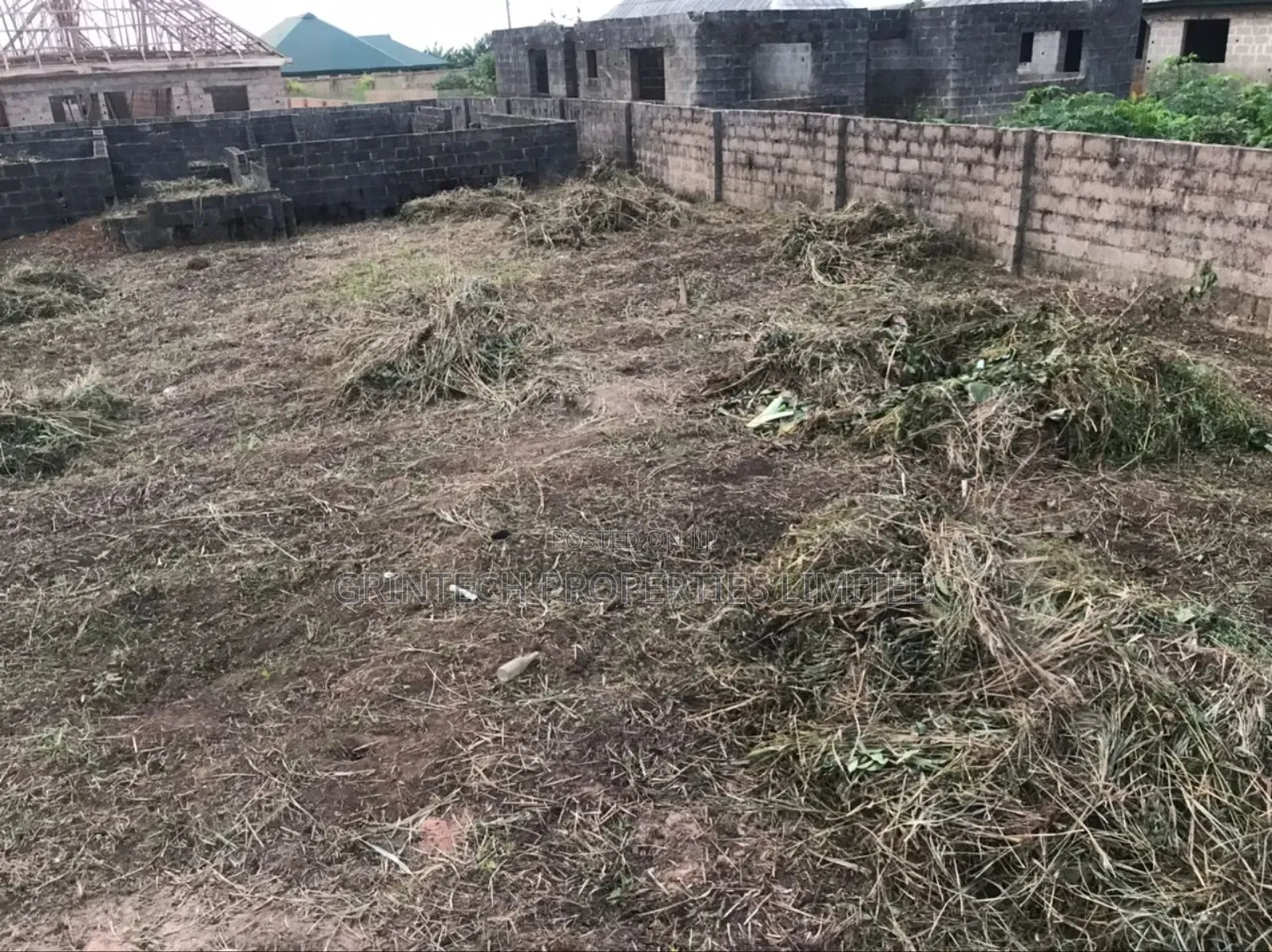 Fenced and Gated Plot of Land Available for Long Leasing in Ogijo in ...