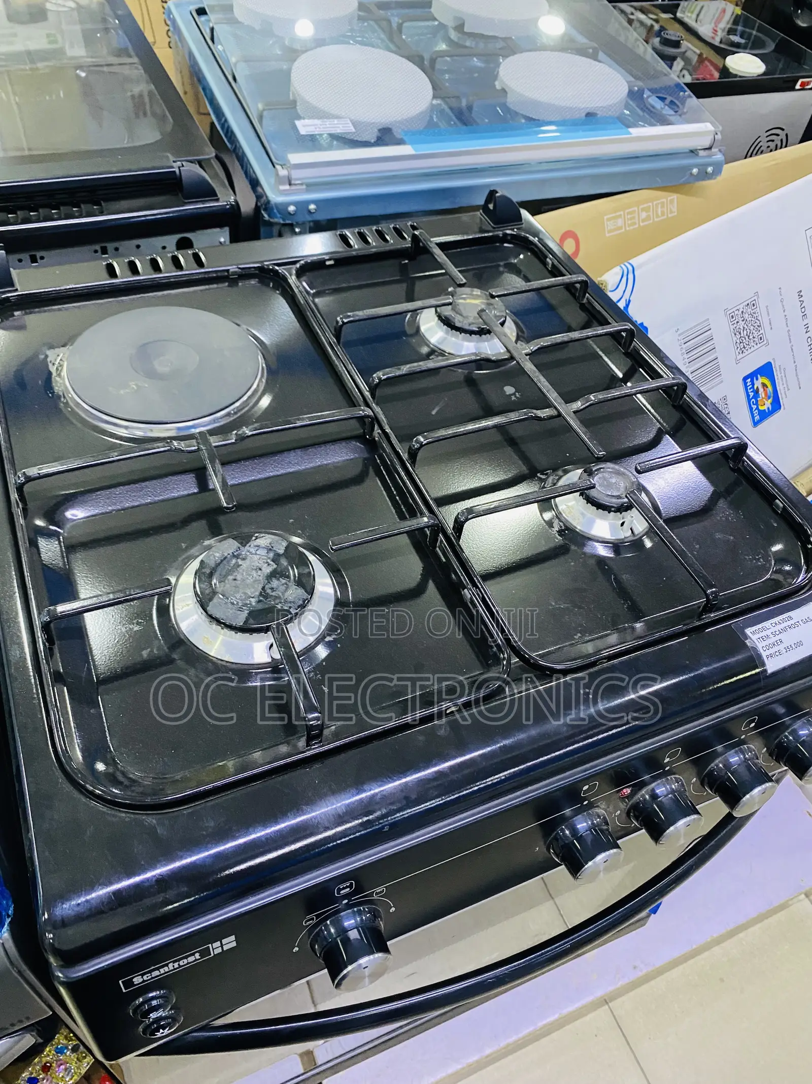 Scanfrost Gas Cooker 60x60 3+1 in Wuse - Kitchen Appliances, Oc ...