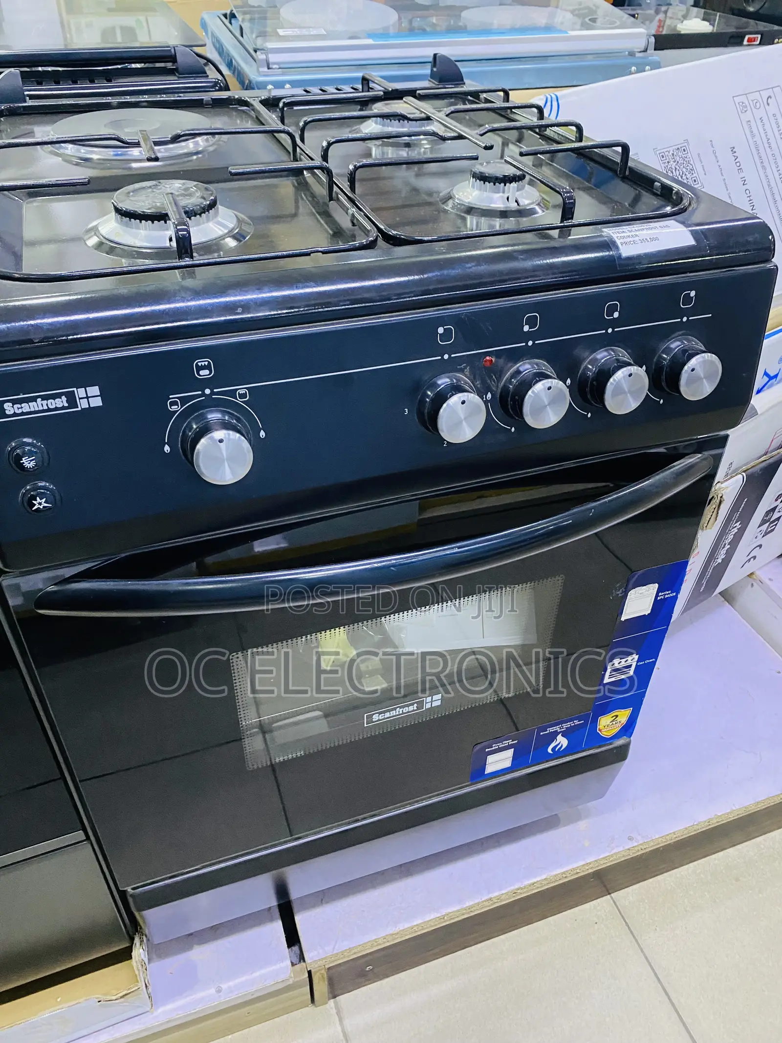 Scanfrost Gas Cooker 60x60 3+1 in Wuse - Kitchen Appliances, Oc ...
