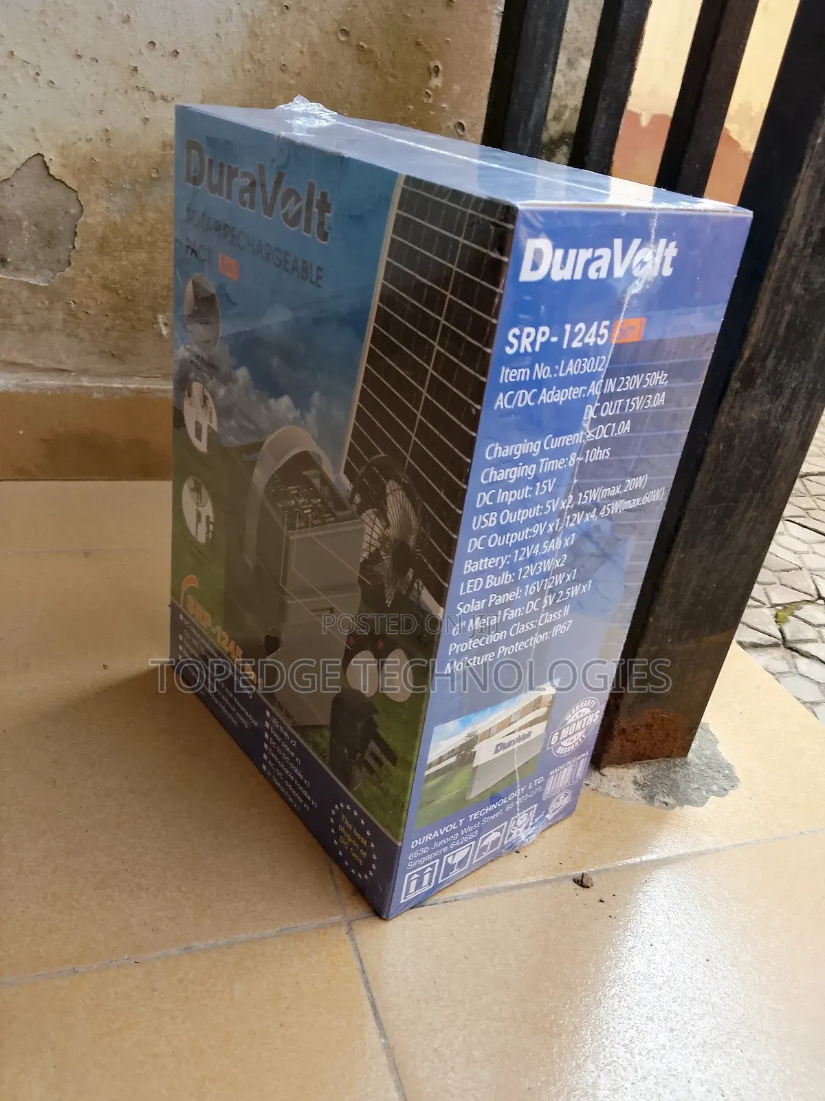 Duravolt 5-in-1 Portable Solar System in Agboyi/Ketu - Electrical ...
