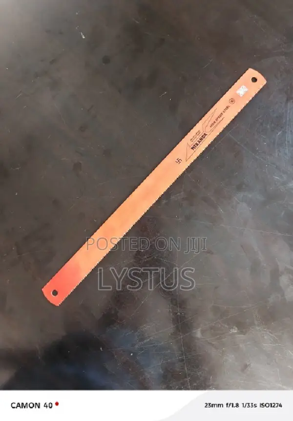 HSS Power Hacksaw Blade 400 × 38 × 1.60mm (16′′ × 11⁄4′′) – 10 Tpi in ...