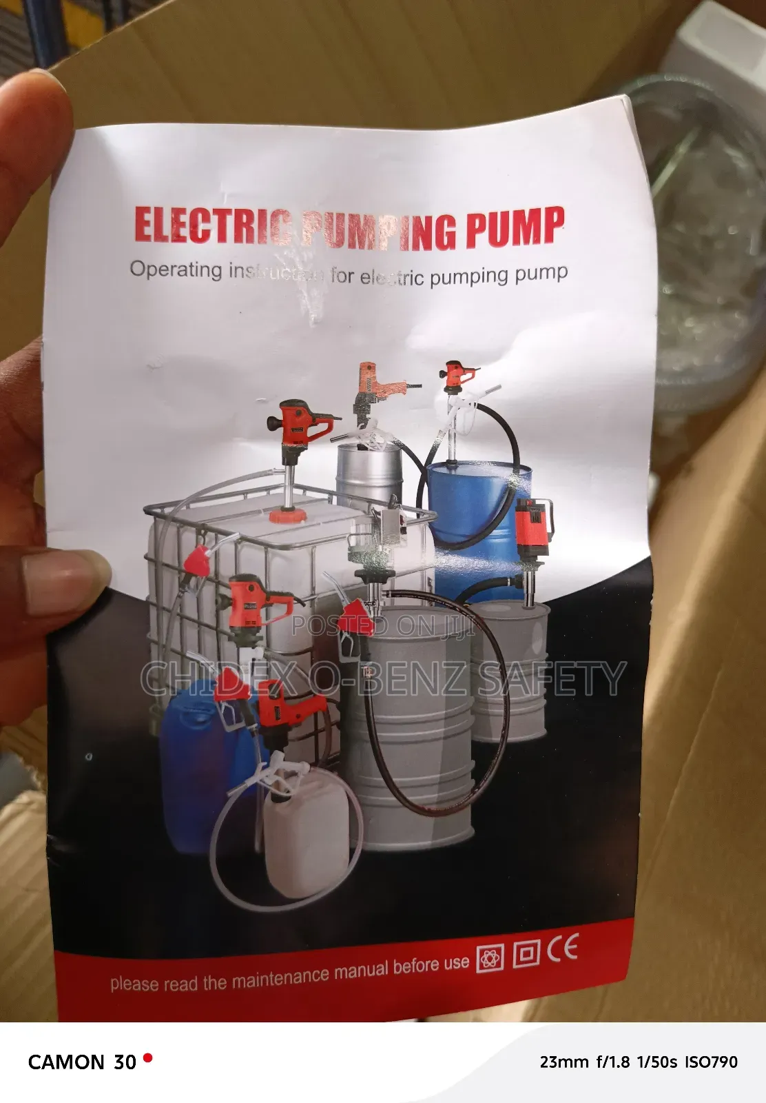 Electric Barrel Pump Mod-D96 2000w in Lagos Island (Eko) - Electrical ...