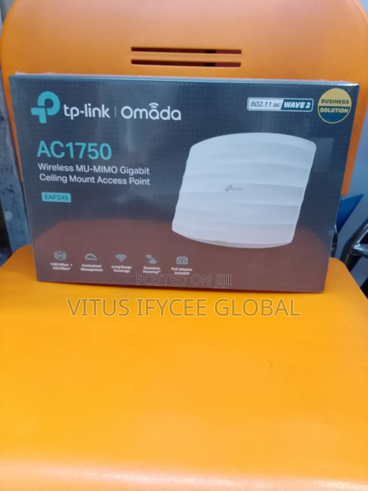 Tp-Link Ac1750 Wireless Mu-Mimo Gigabit Ceiling Mount Access Point in ...