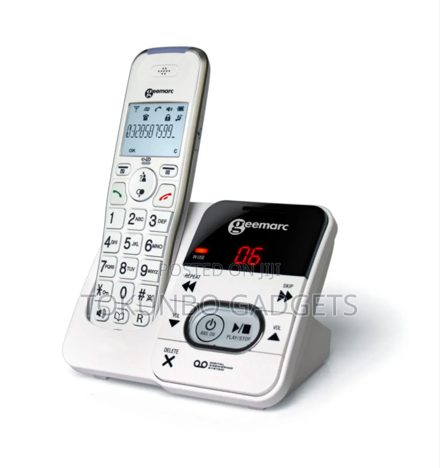 Geemarc Amplidect 295 Cordless Telephone With Answering Machine in Ojo ...
