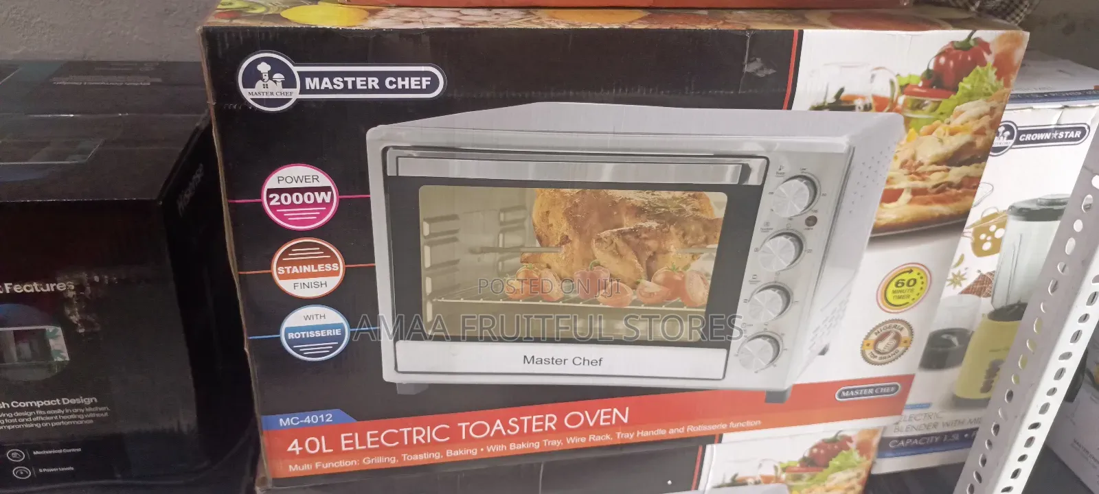 Masterchef Electric Toaster Oven 40l in Wuse - Kitchen Appliances ...