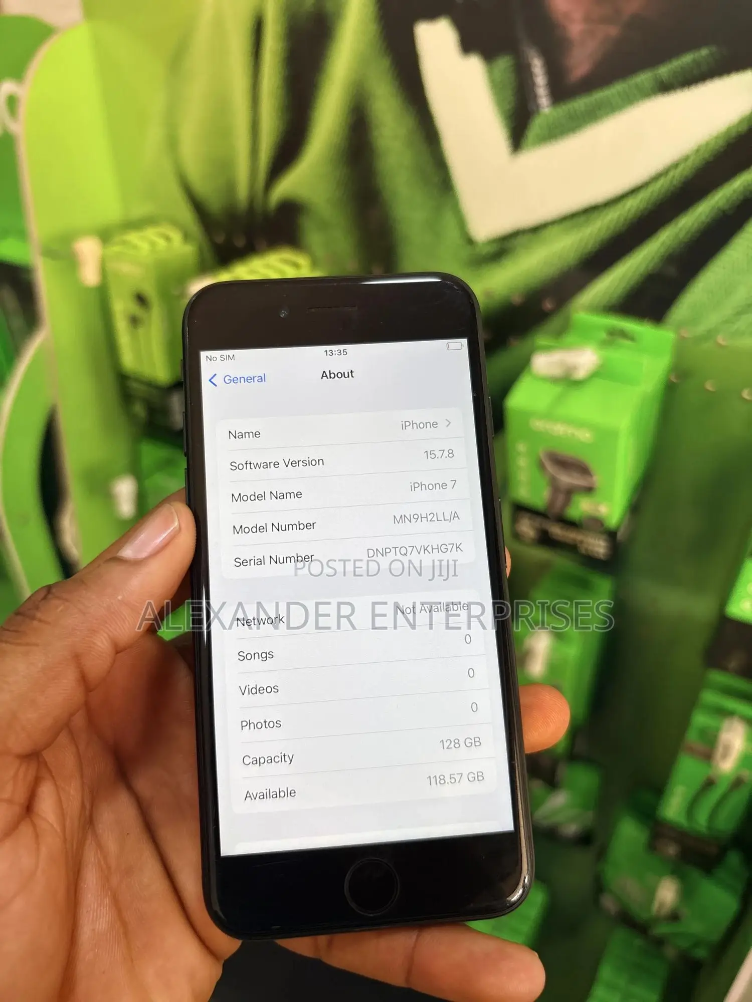 Apple iPhone 7 128 GB Black in Enugu State - Mobile Phones, Alexander ...