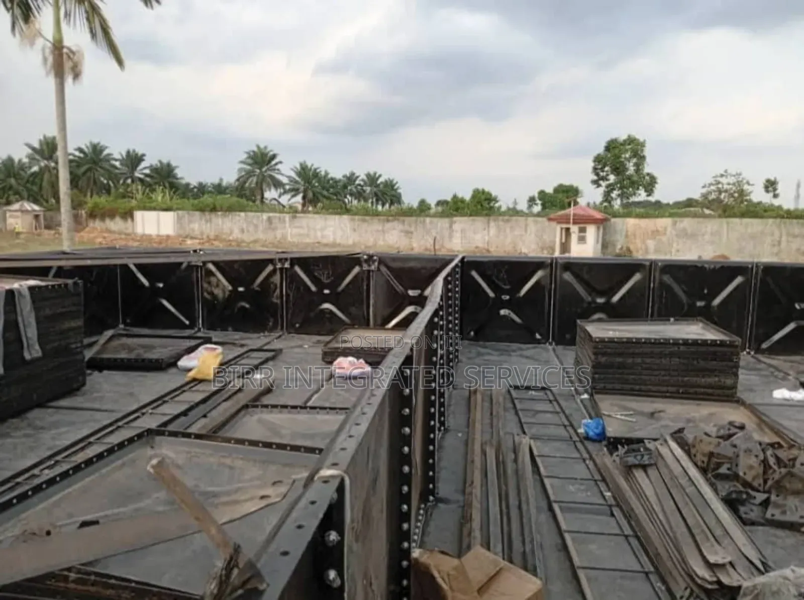 Braithwaite Pressed Steel Water Tank Sales And Stanchion Fabrication in ...