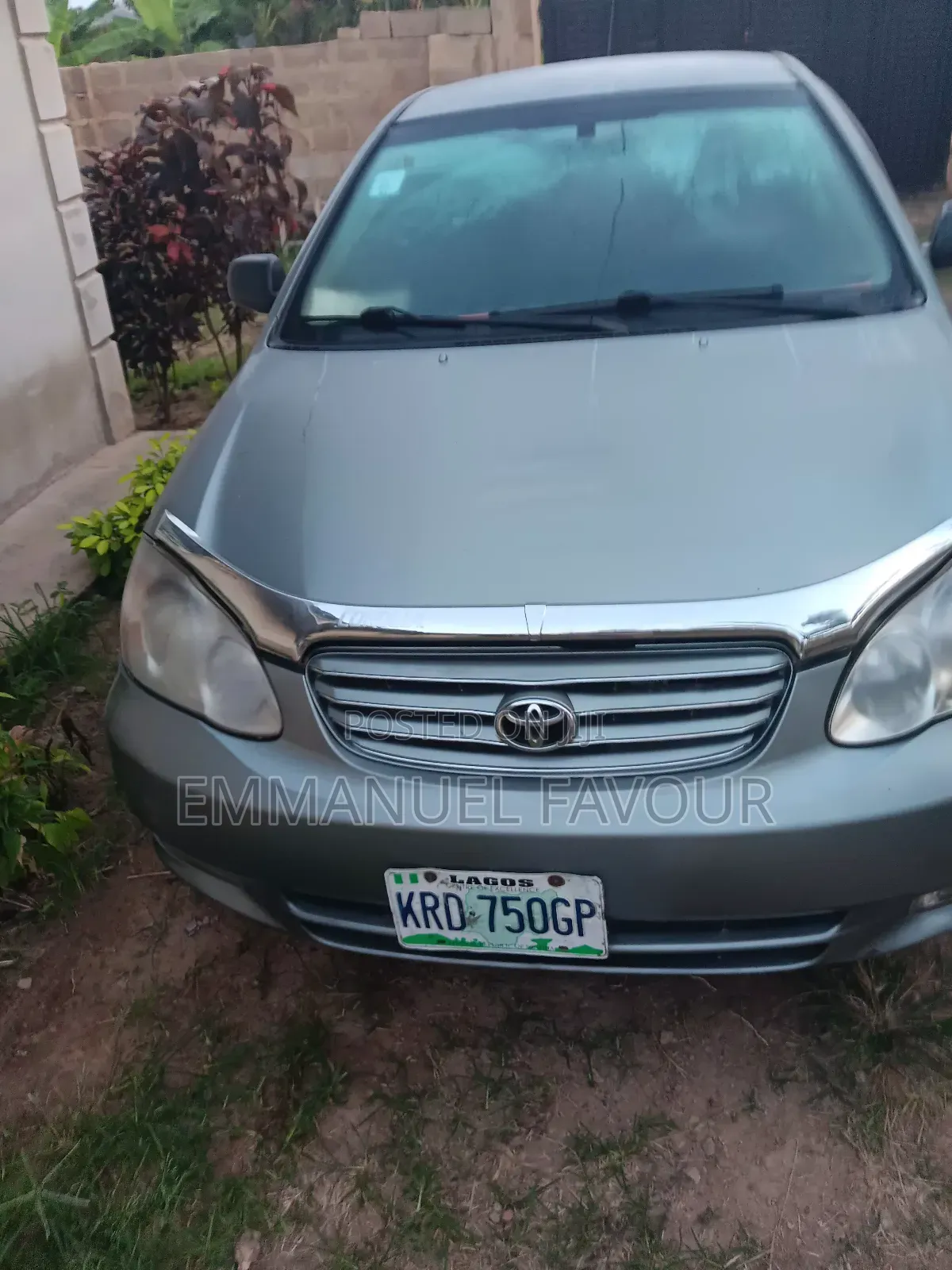 Toyota Corolla 1.8 TS 2004 Gray in Ado Ekiti - Cars, Emmanuel Favour ...